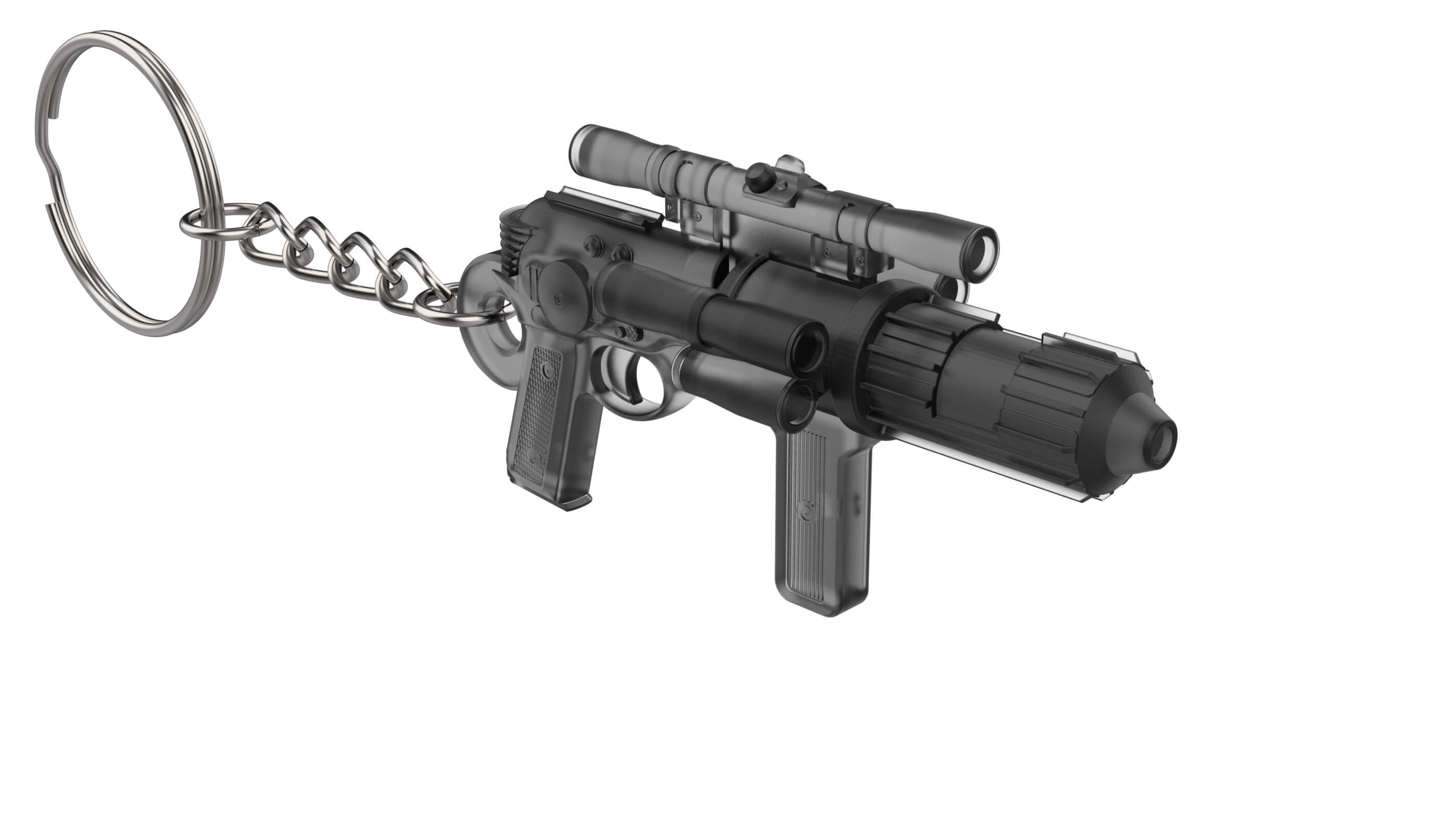 Keychain EE-4 Carbine Rifle Star Wars 3D Print Model by MakerLab