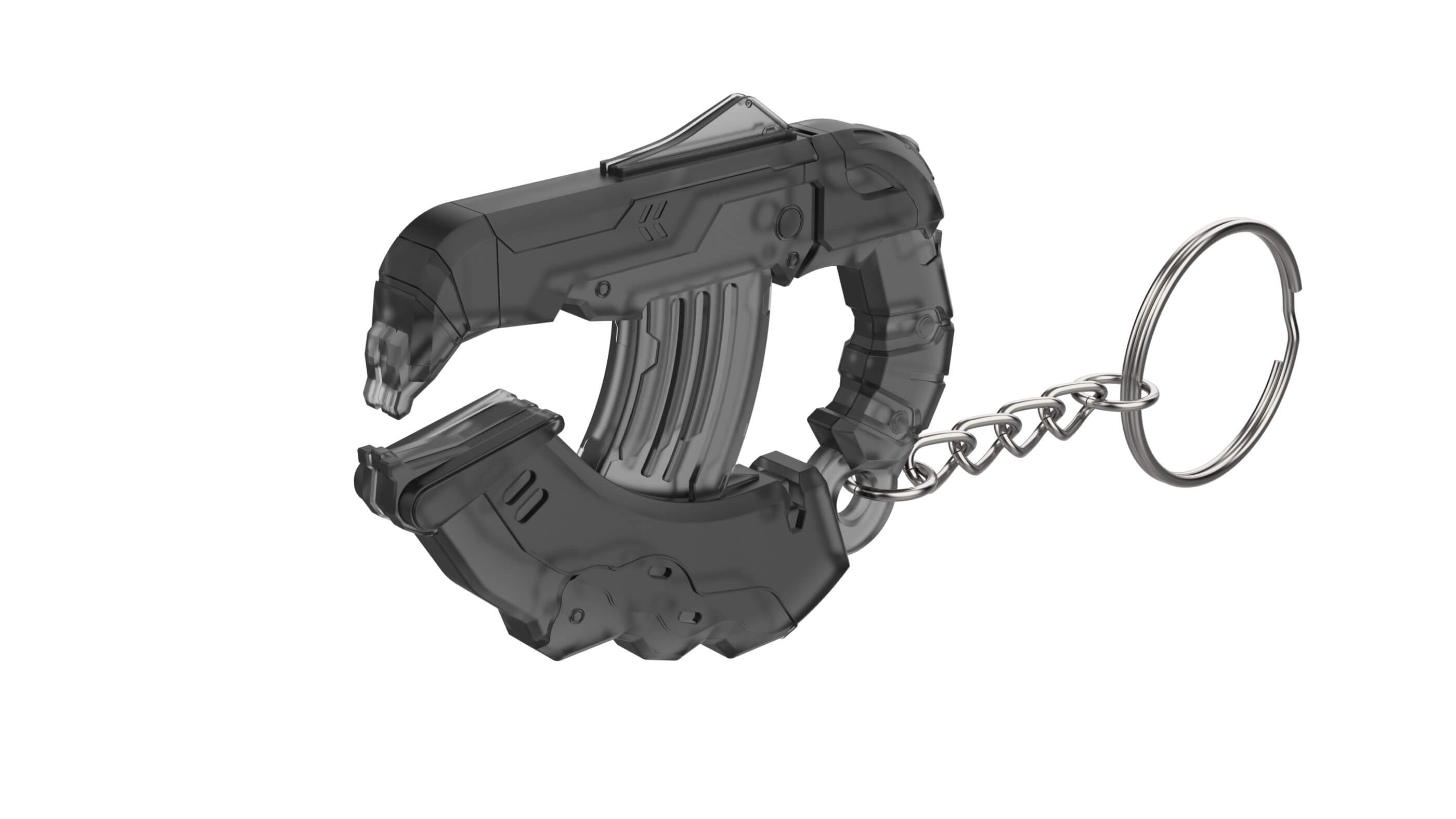 Keychain H2A Plasma Cannon Halo - 3D Model by MakerLab