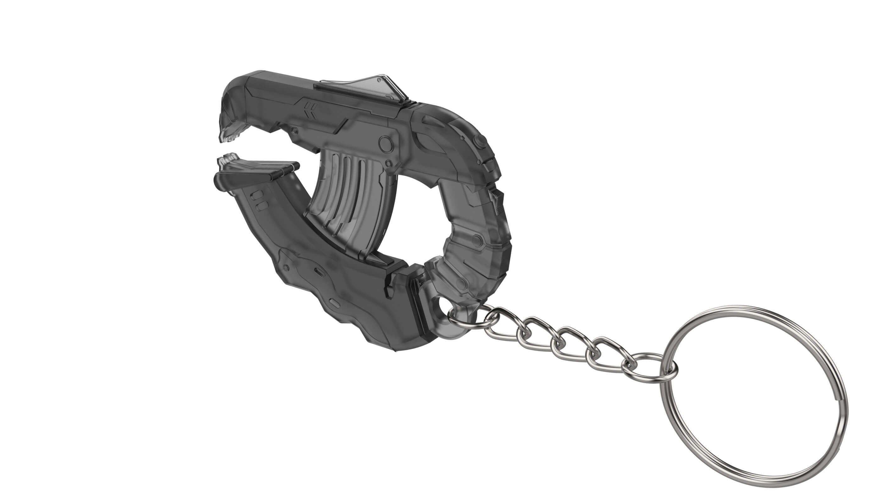 Keychain H2A Plasma Cannon Halo - 3D Model by MakerLab
