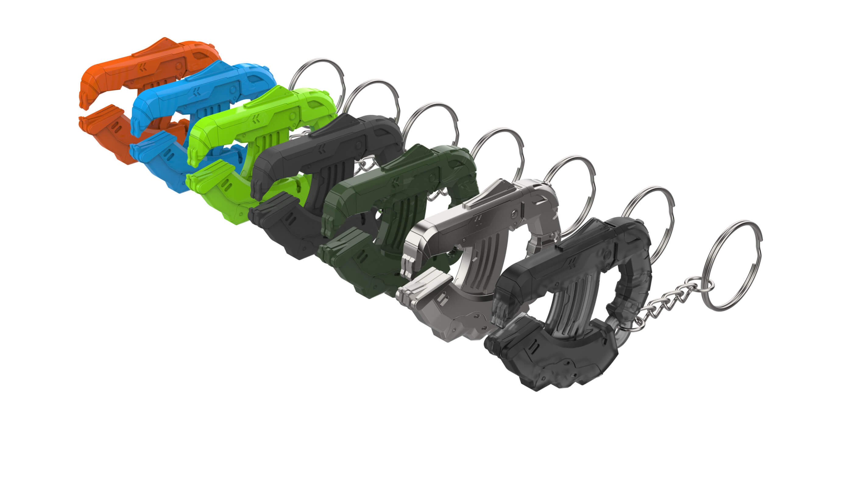 Keychain H2A Plasma Cannon Halo - 3D Model by MakerLab