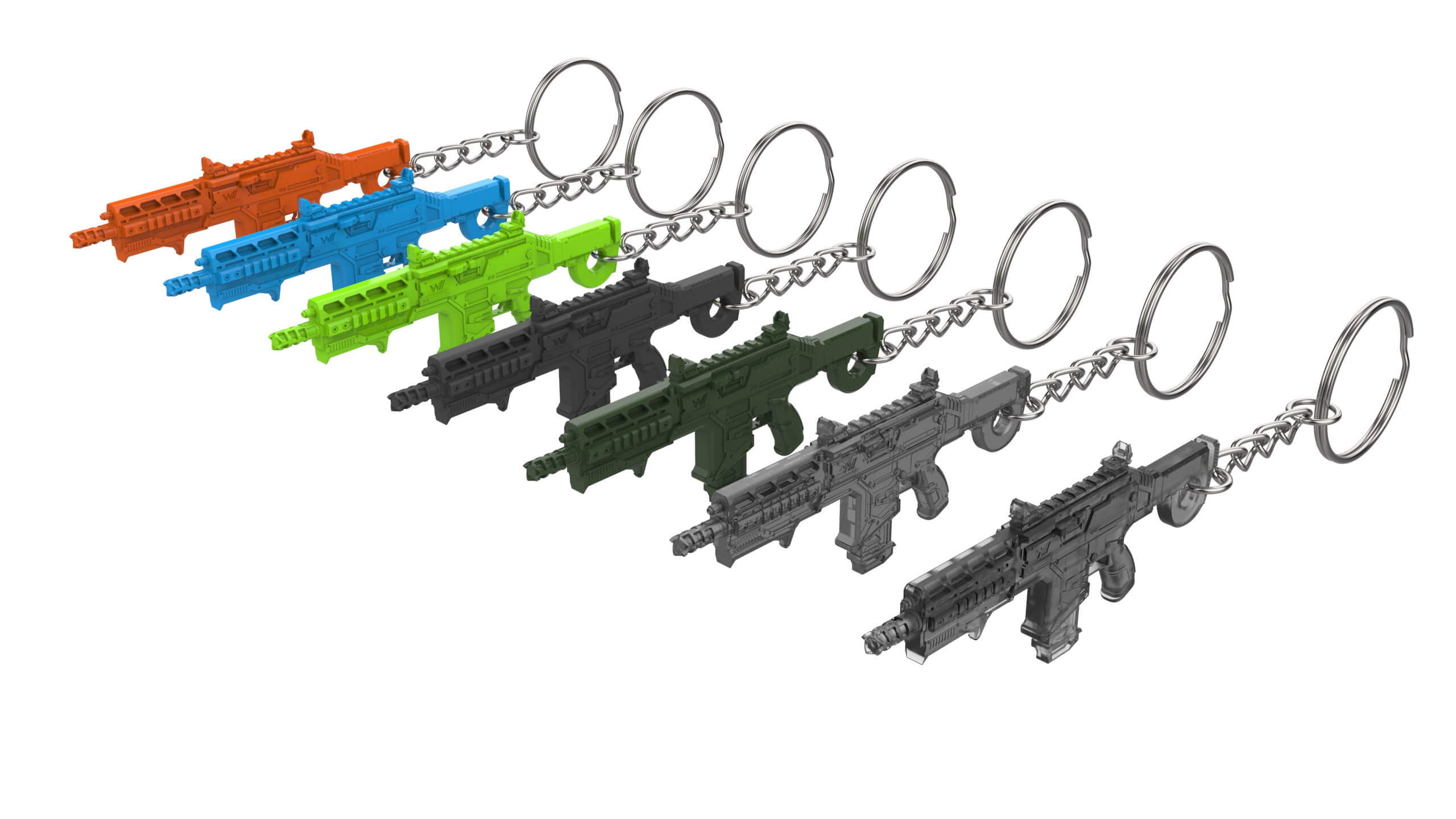 Keychain Hemlock Apex - 3D Model by MakerLab