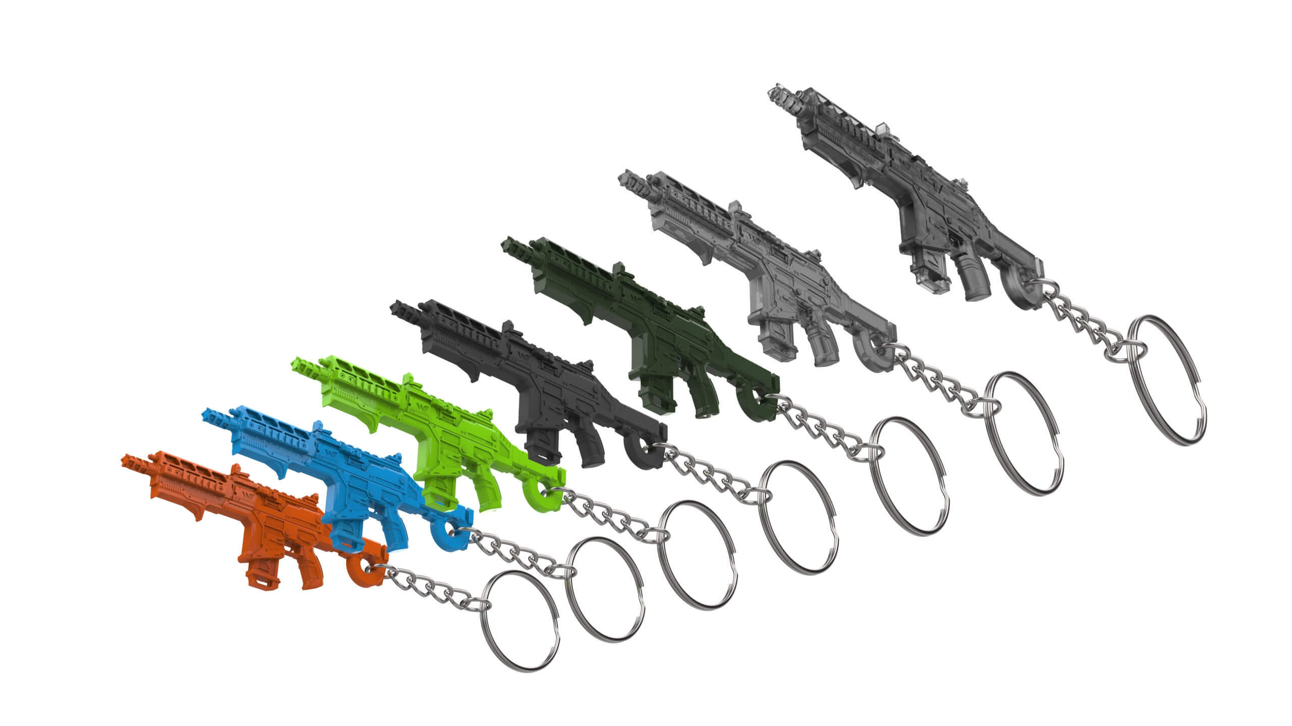 Keychain Hemlock Apex - 3D Model by MakerLab