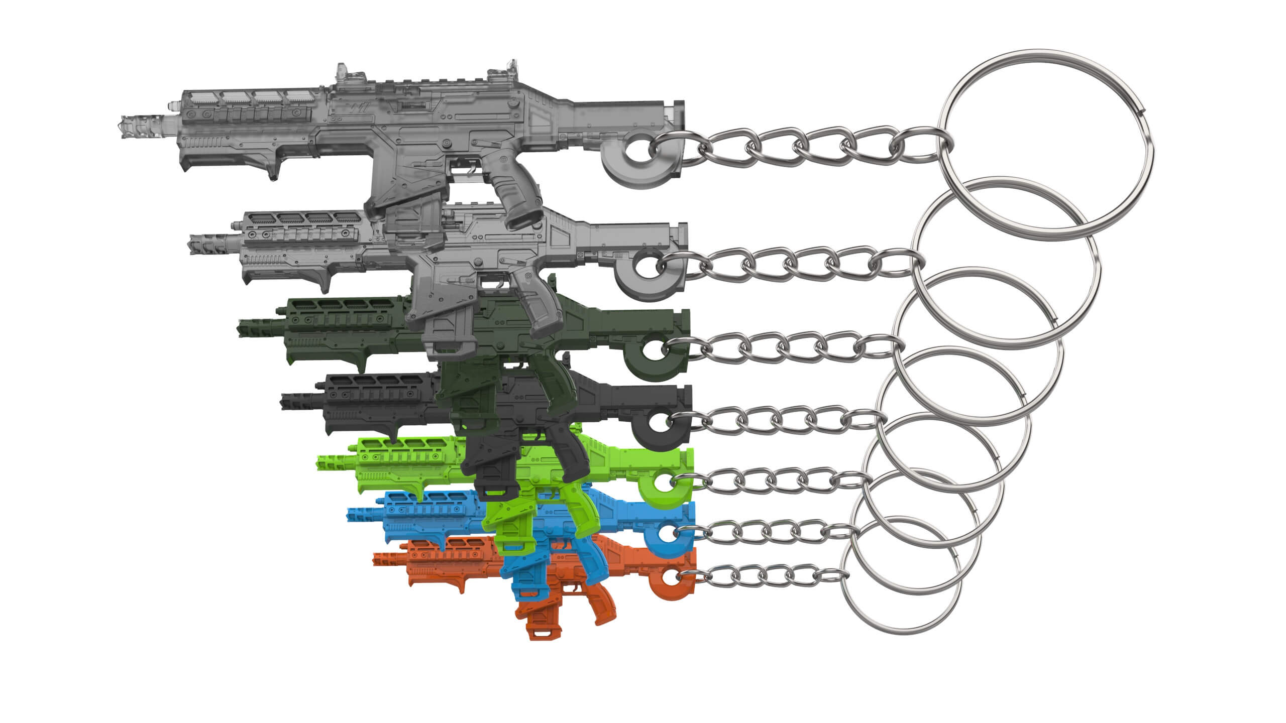 Keychain Hemlock Apex - 3D Model by MakerLab