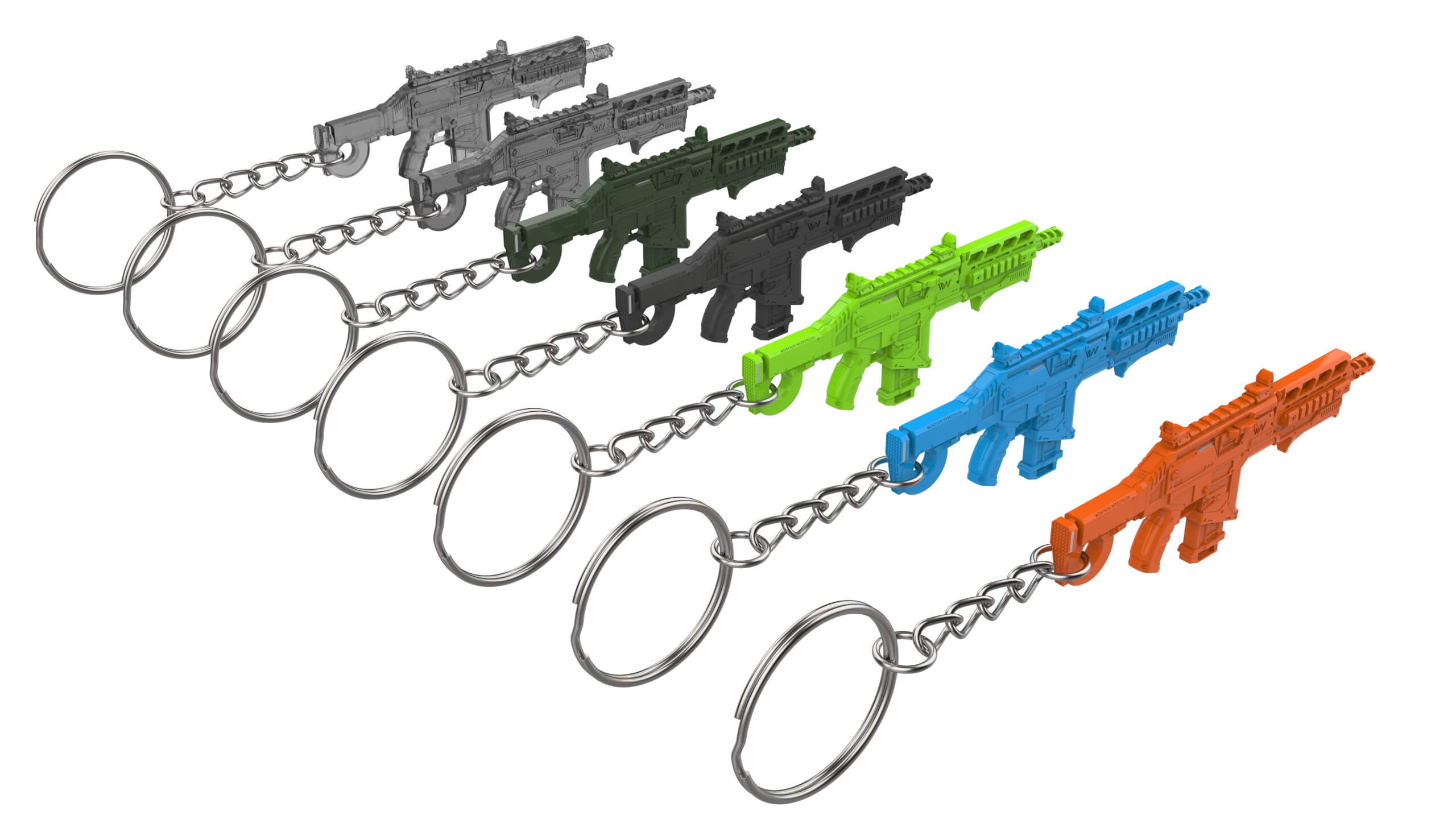 Keychain Hemlock Apex - 3D Model by MakerLab