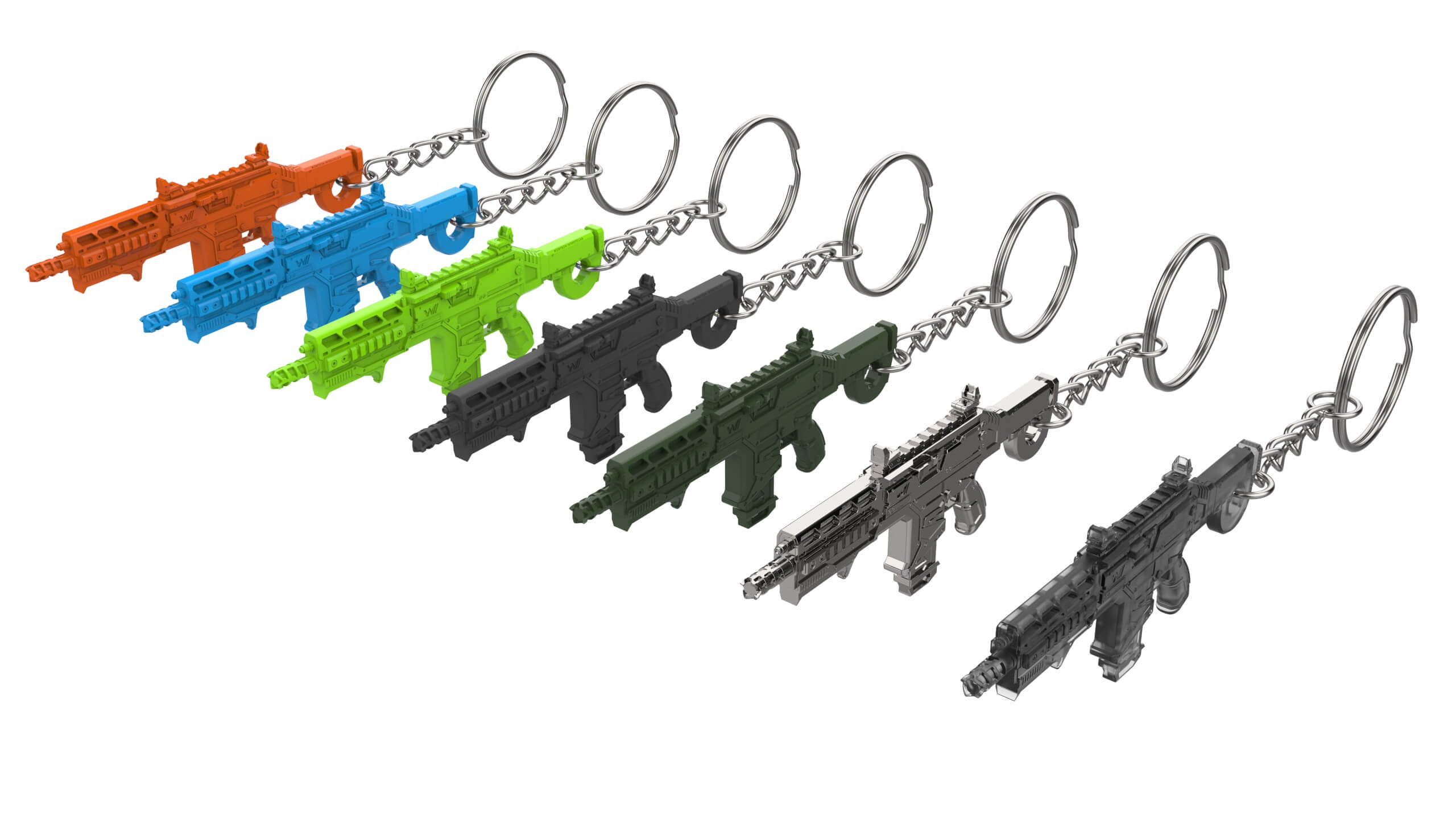 Keychain Hemlock Apex - 3D Model by MakerLab