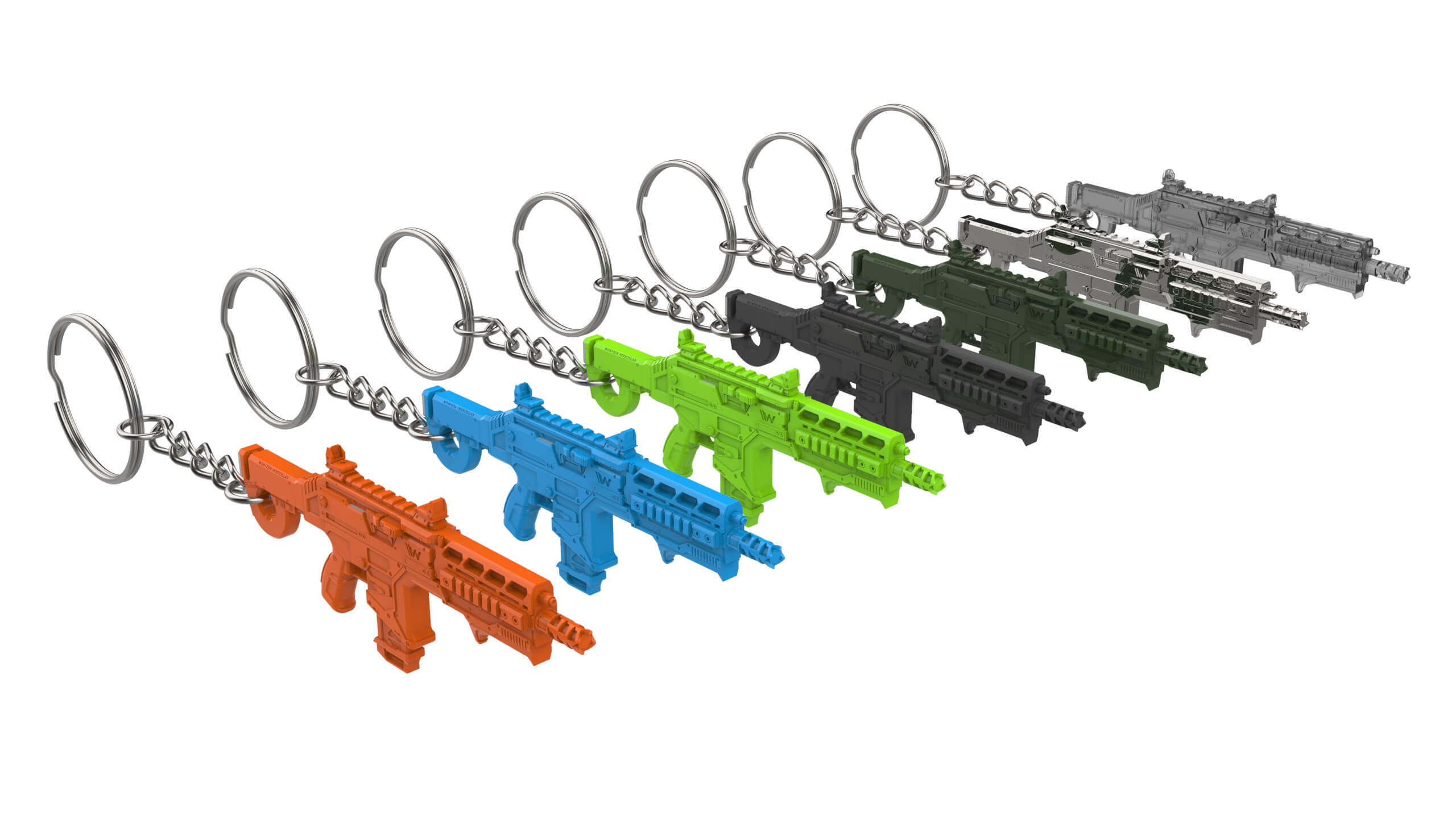 Keychain Hemlock Apex - 3D Model by MakerLab