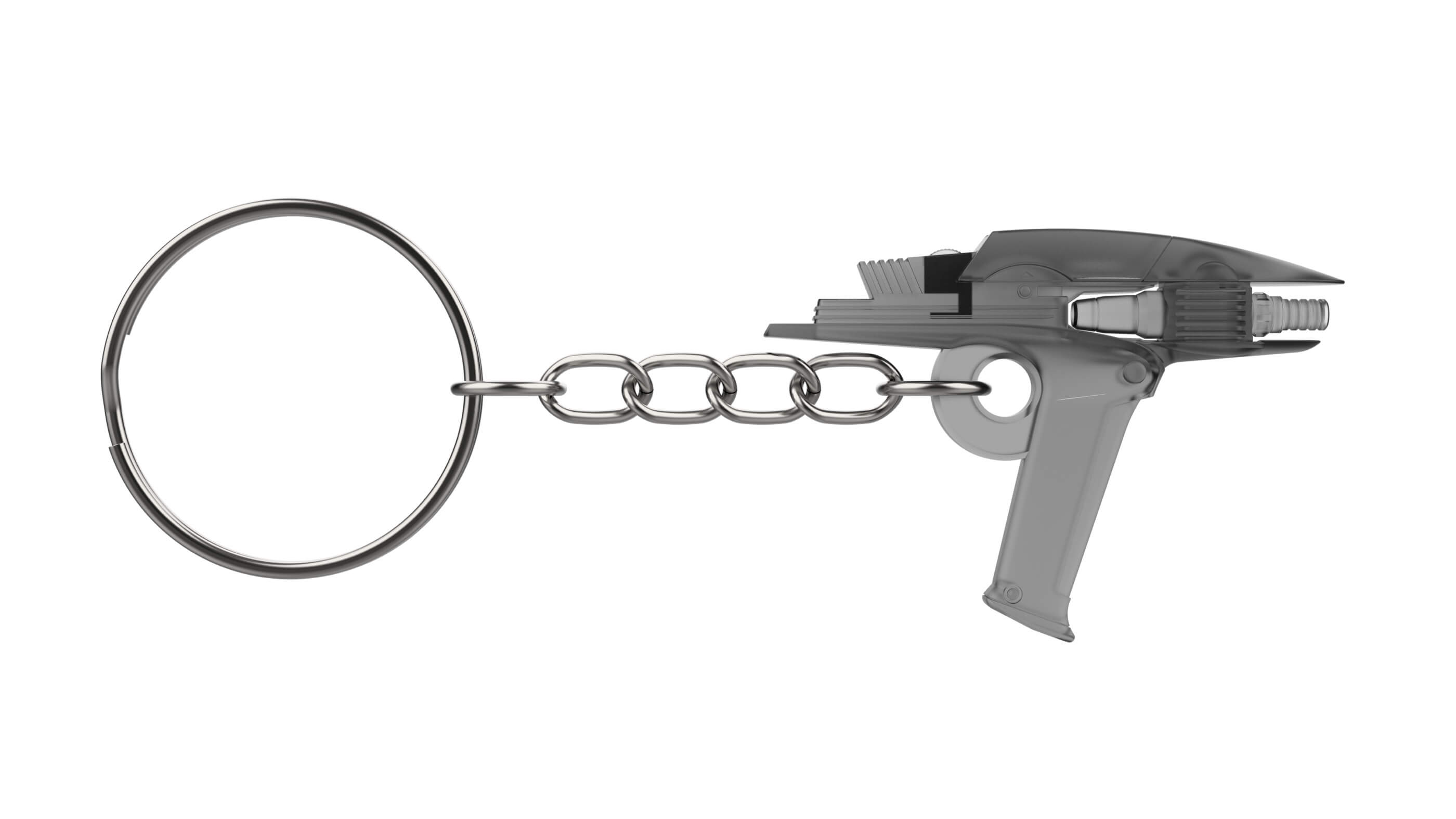 Keychain Into Darkness Phaser Star Trek - 3D Model by MakerLab