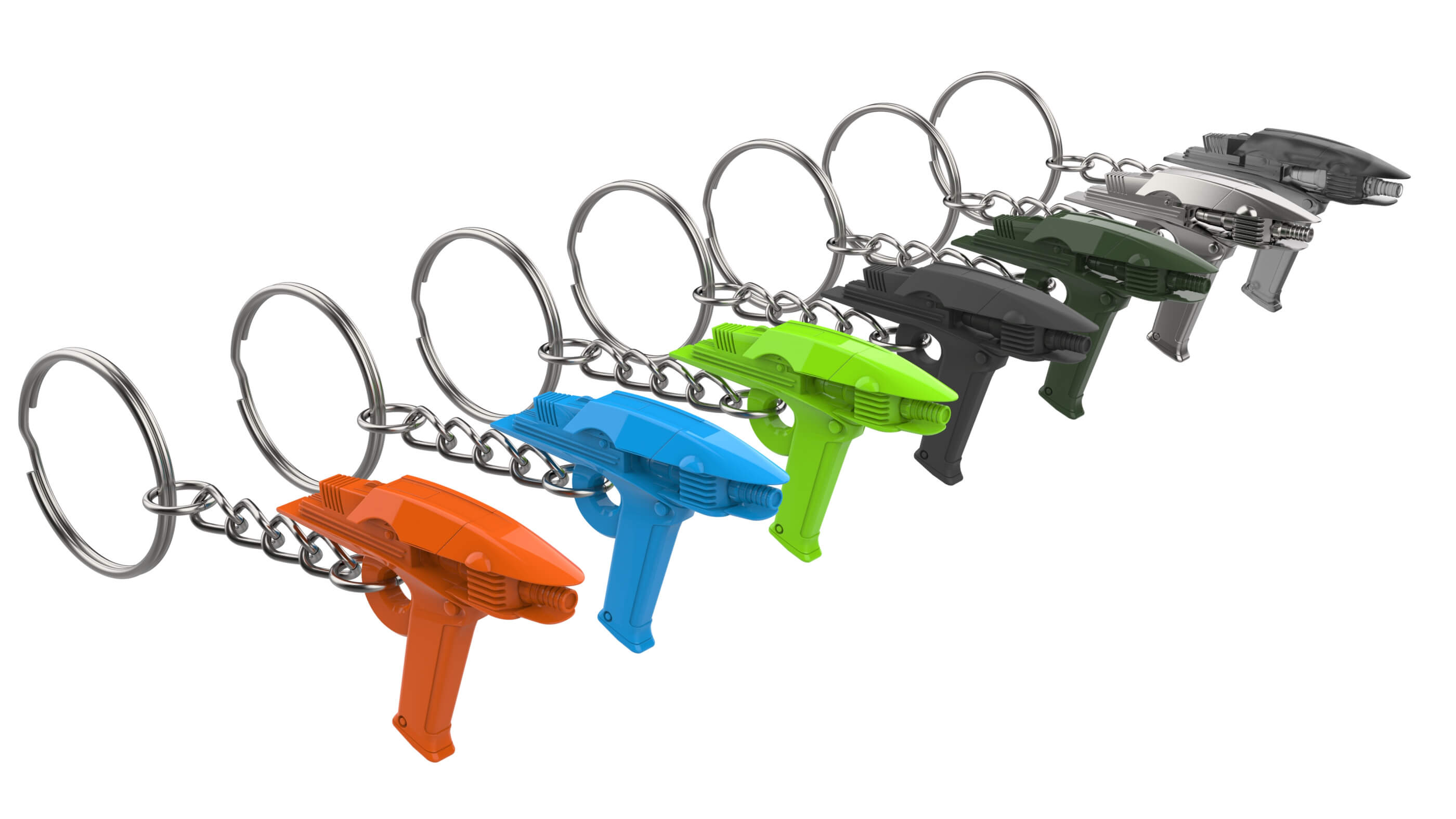 Keychain Into Darkness Phaser Star Trek - 3D Model by MakerLab