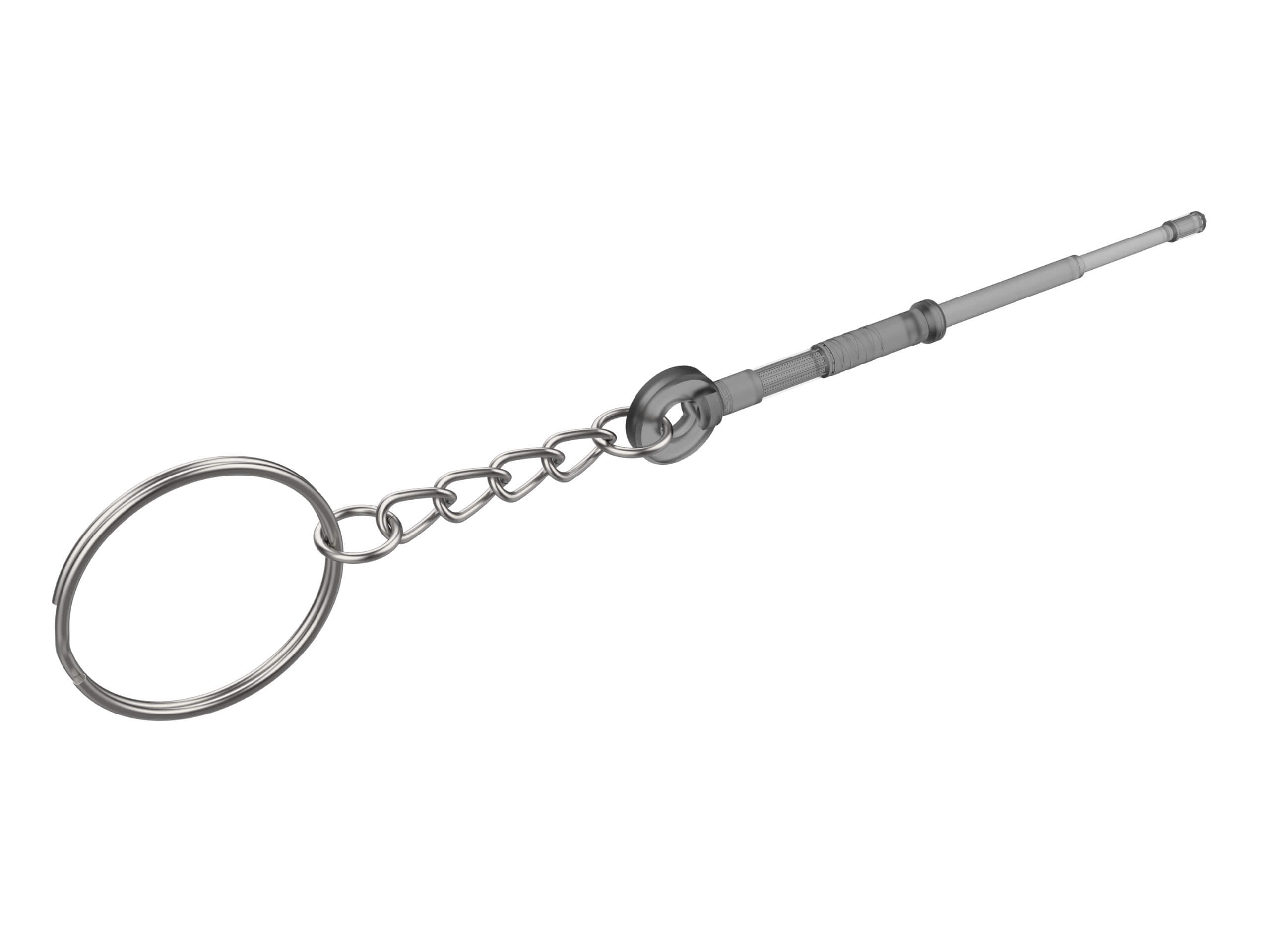 Keychain Lifeline Drum Sticks Apex - 3D Model by MakerLab