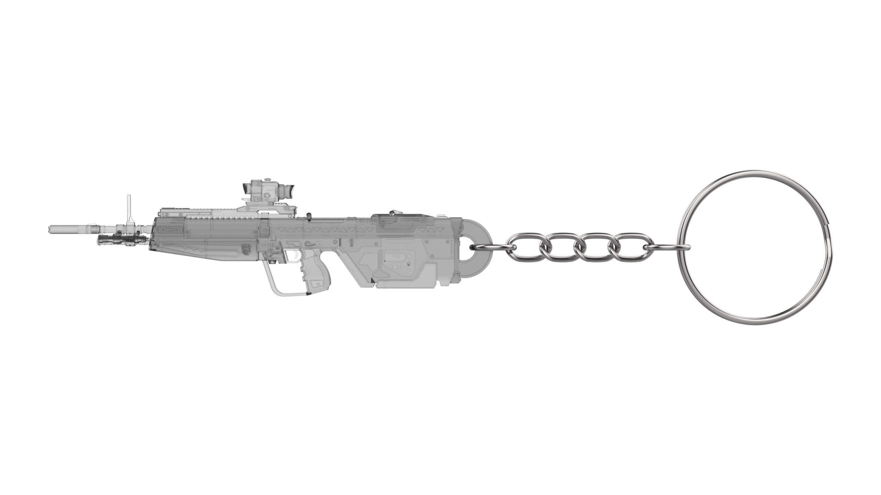 Keychain M392 DMR Halo - 3D Model by MakerLab