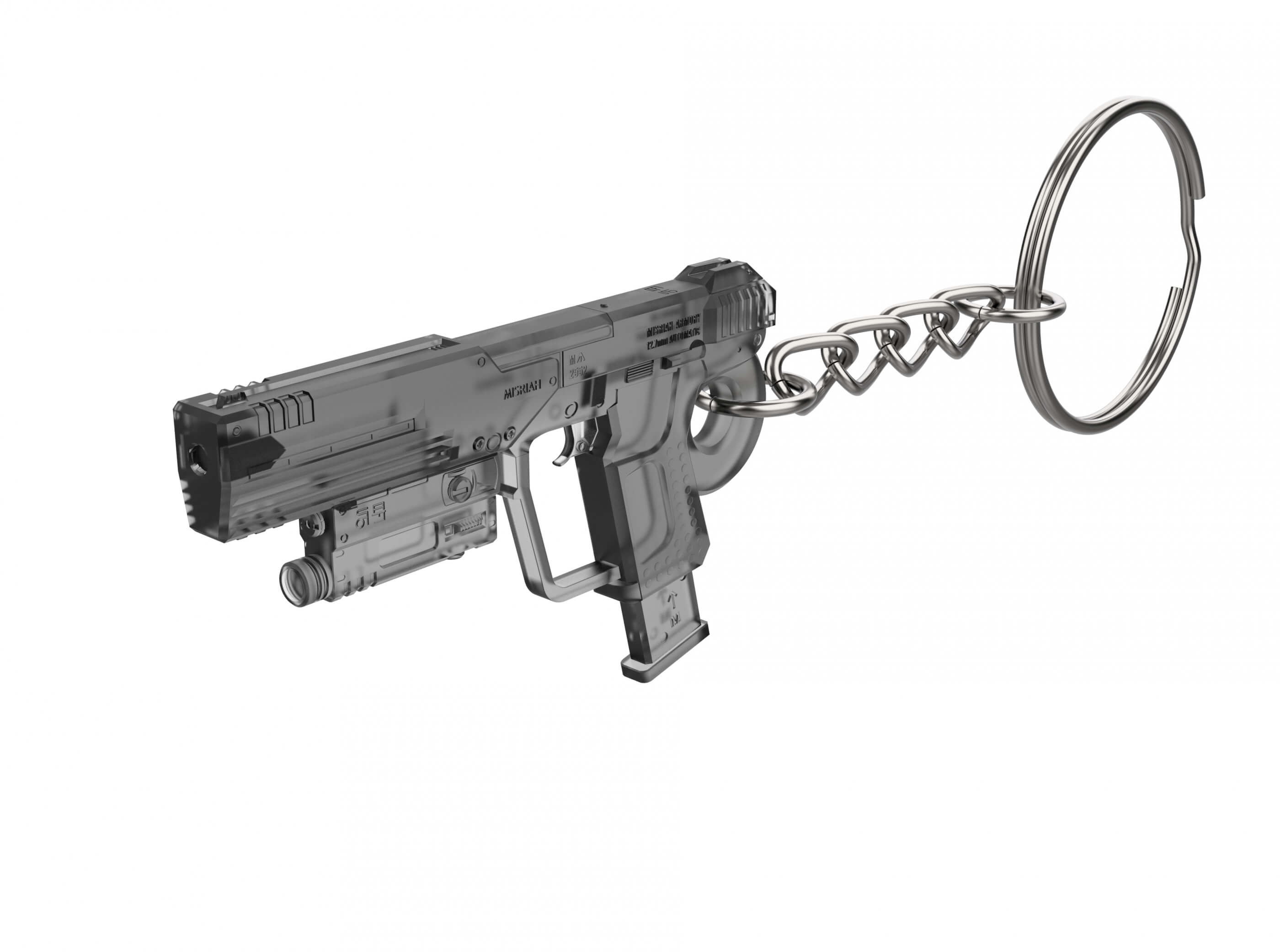 Keychain M6C Socom Halo - 3D Model by MakerLab