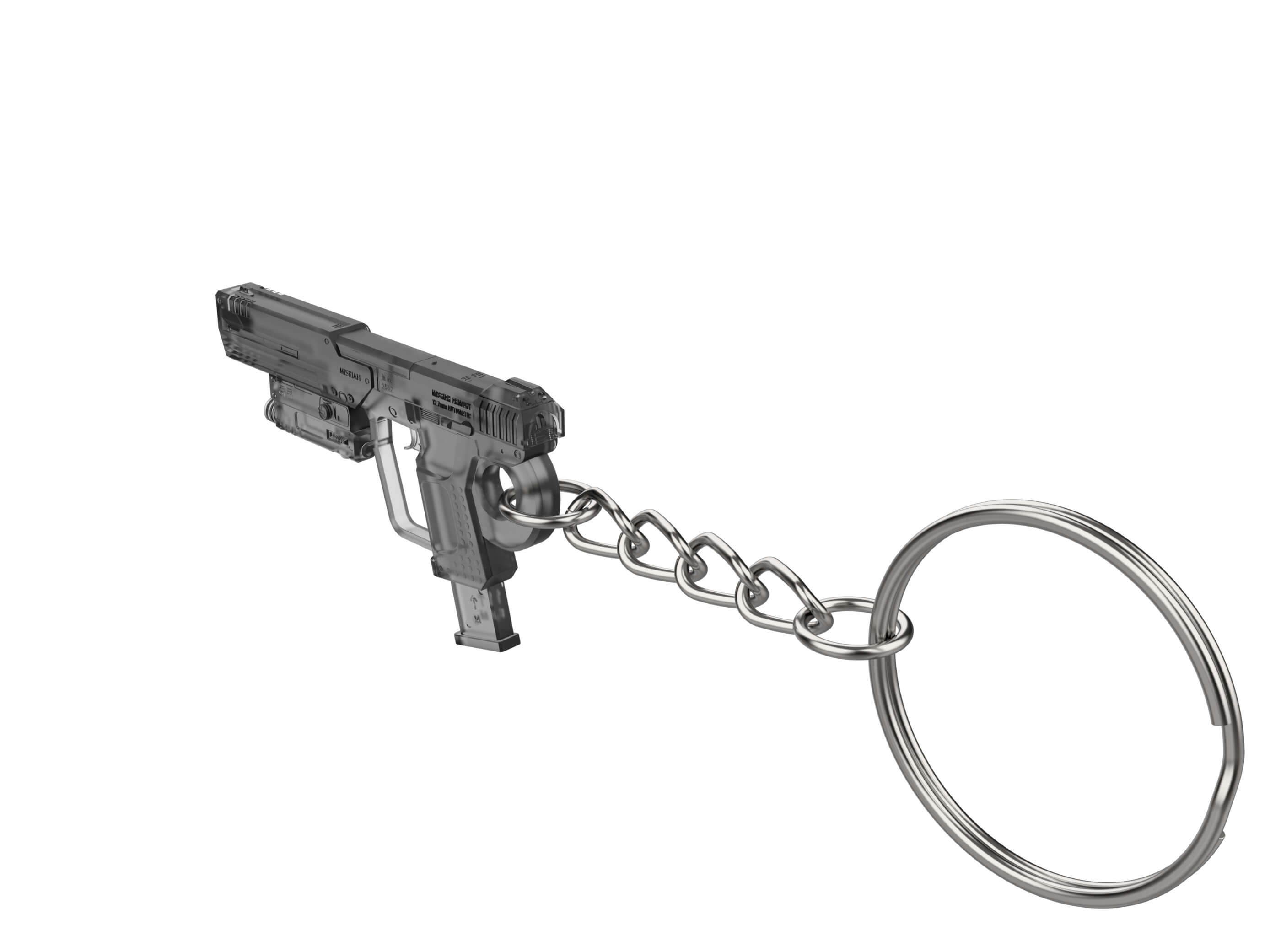 Keychain M6C Socom Halo - 3D Model by MakerLab
