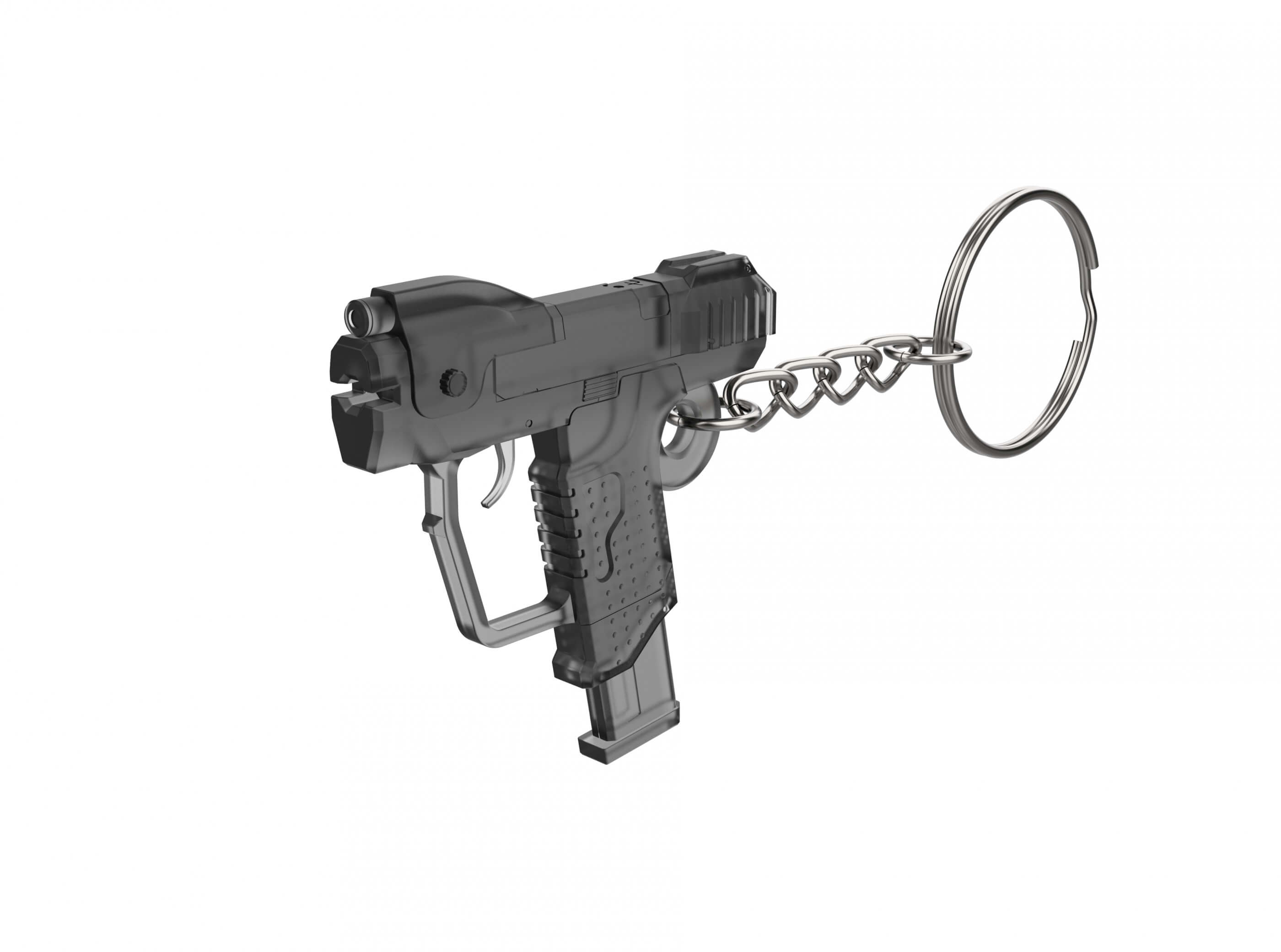 Keychain M6D Magnum Halo - 3D Model by MakerLab