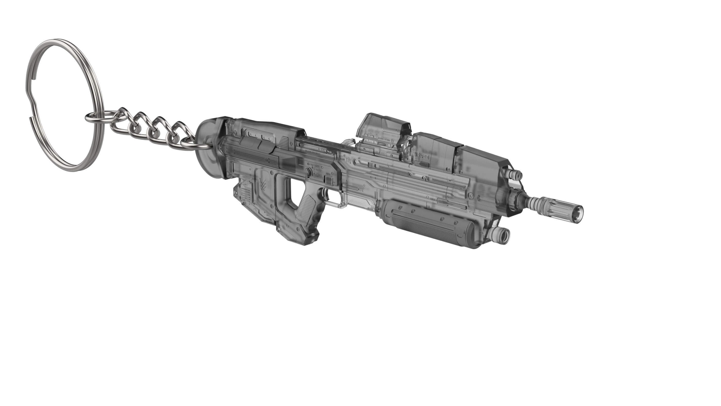 Keychain MA40 Assault Cannon Halo - 3D Model by MakerLab