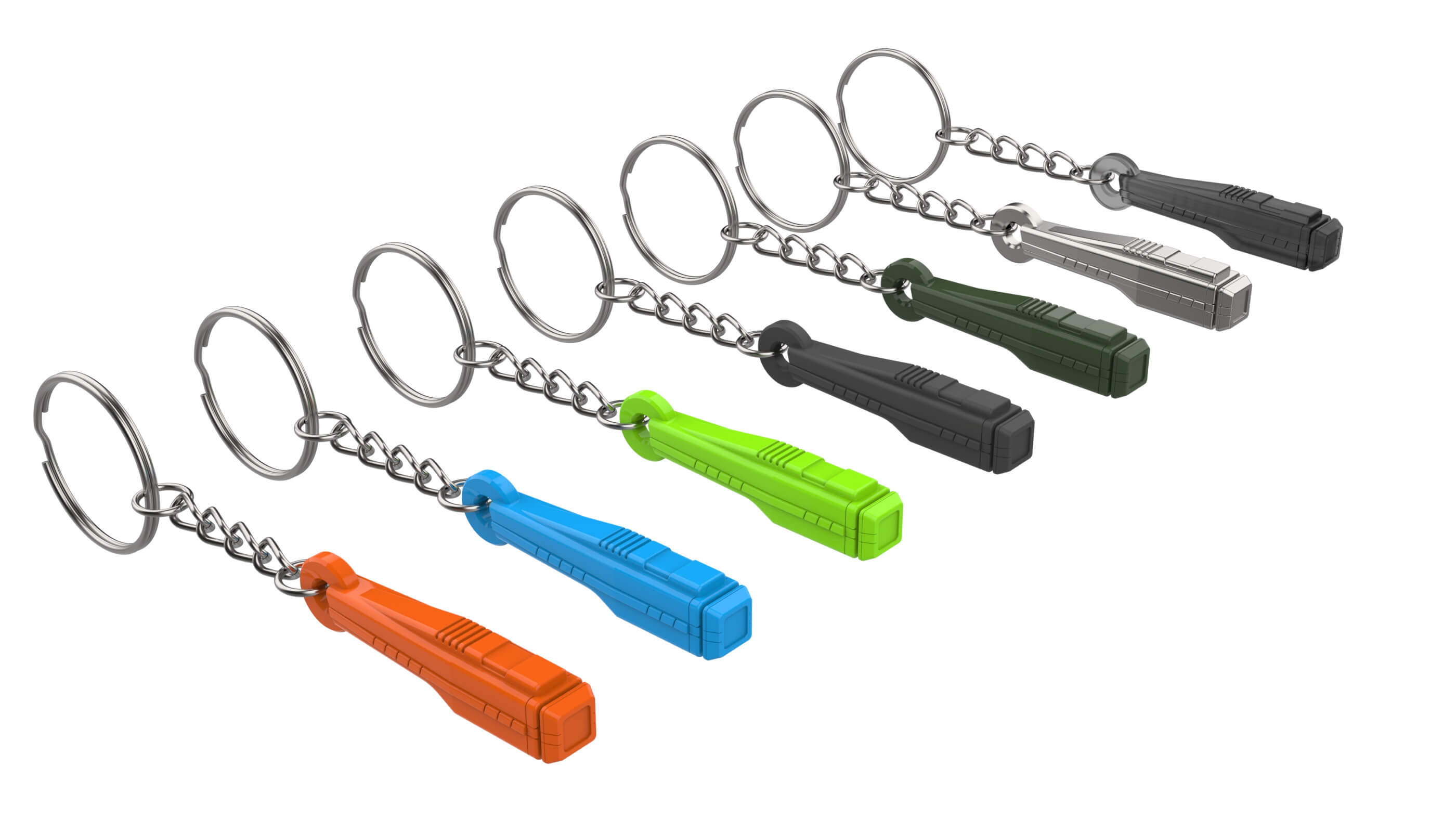 Keychain Medical Scanner Tool Star Trek - 3D Model by MakerLab