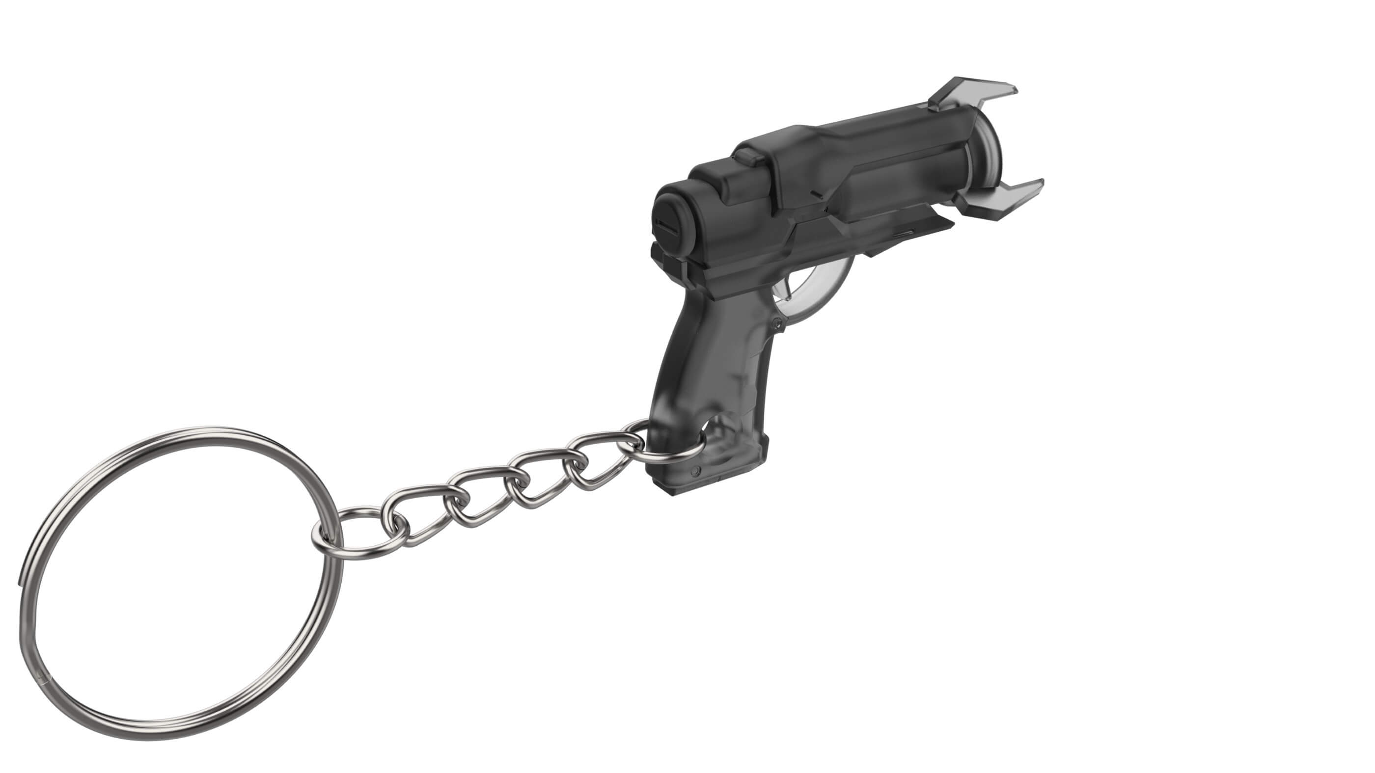Keychain Overwatch ANA Dart Gun - 3D Model by MakerLab