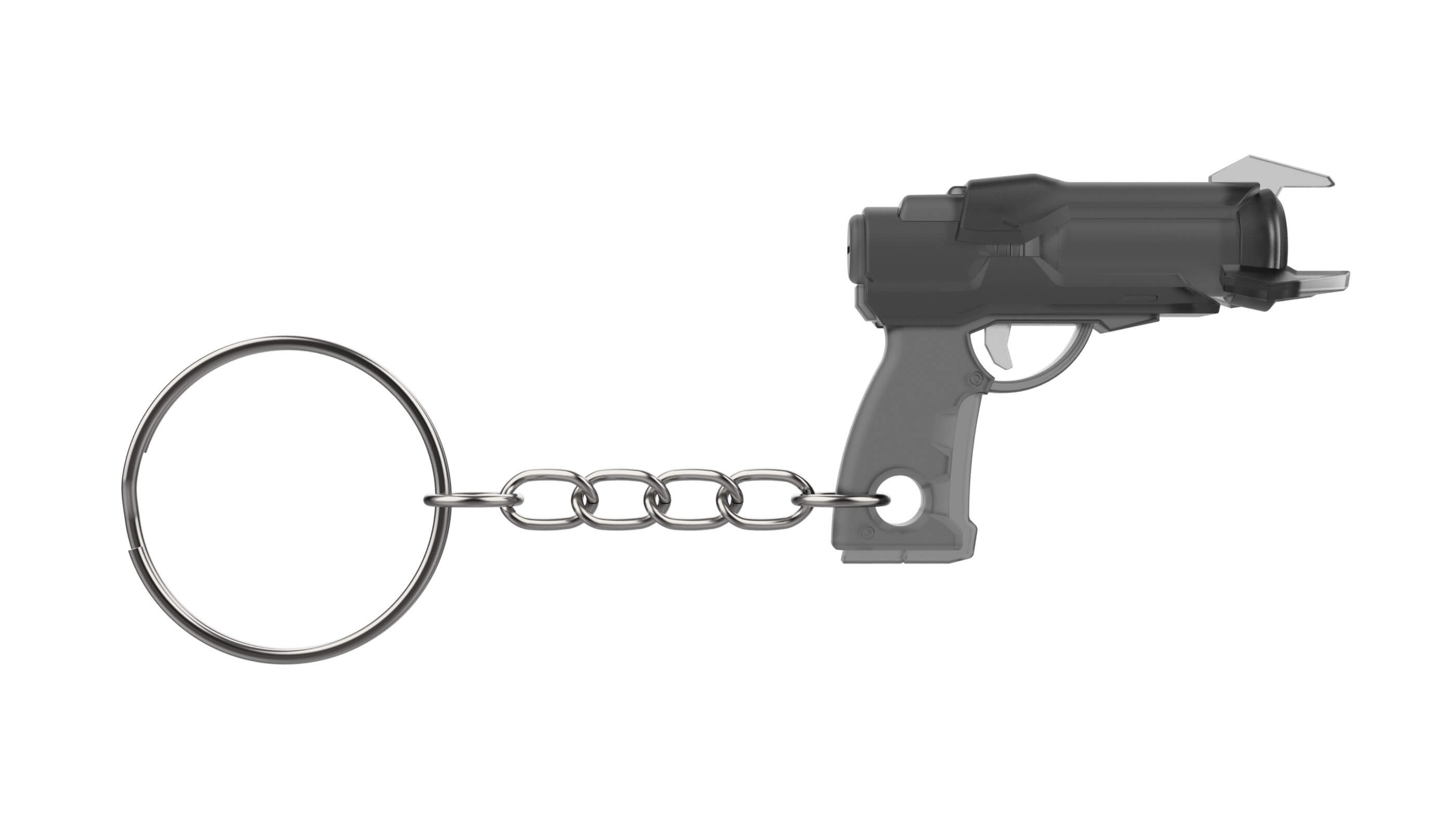 Keychain Overwatch ANA Dart Gun - 3D Model by MakerLab