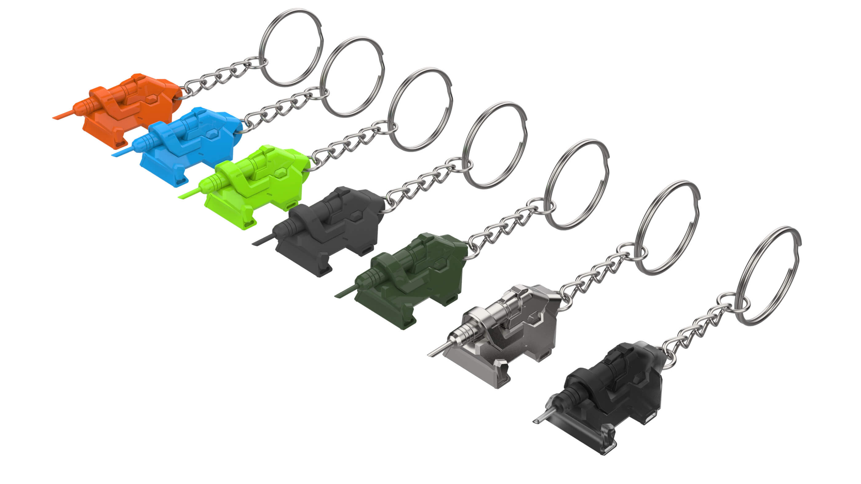 Keychain Overwatch ANA Nano Boost - 3D Model by MakerLab