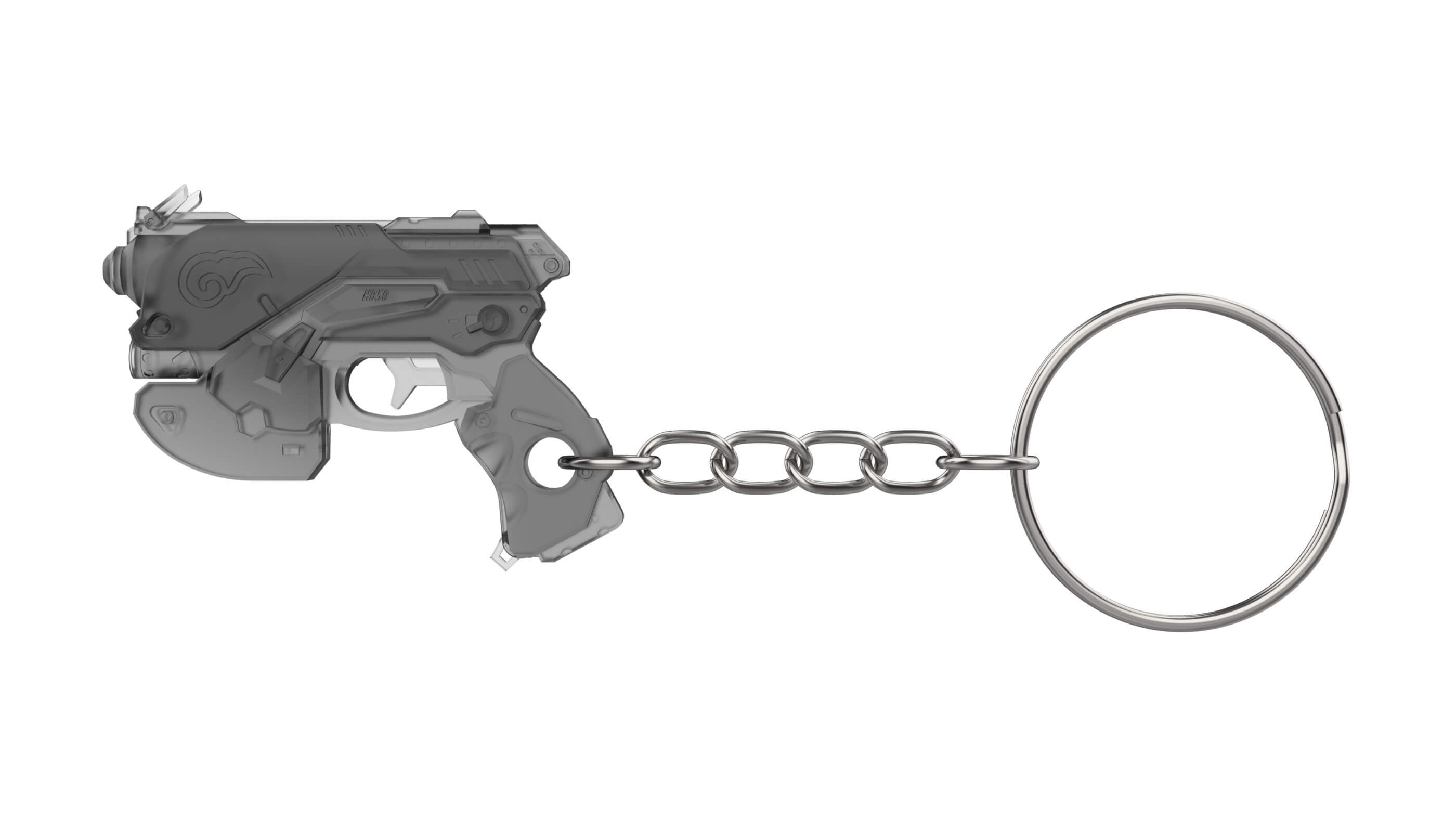 Keychain Overwatch Dva Palanquin Blaster - 3D Model by MakerLab