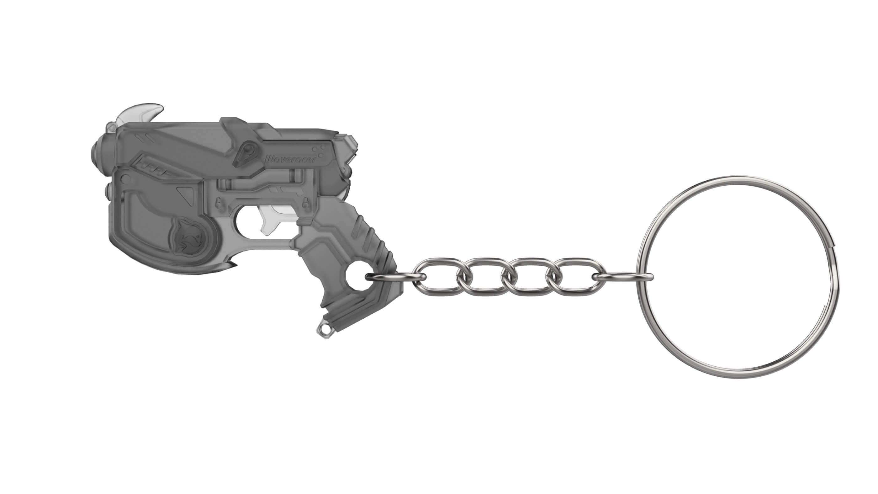 Keychain Overwatch Dva Waveracer Blaster - 3D Model by MakerLab