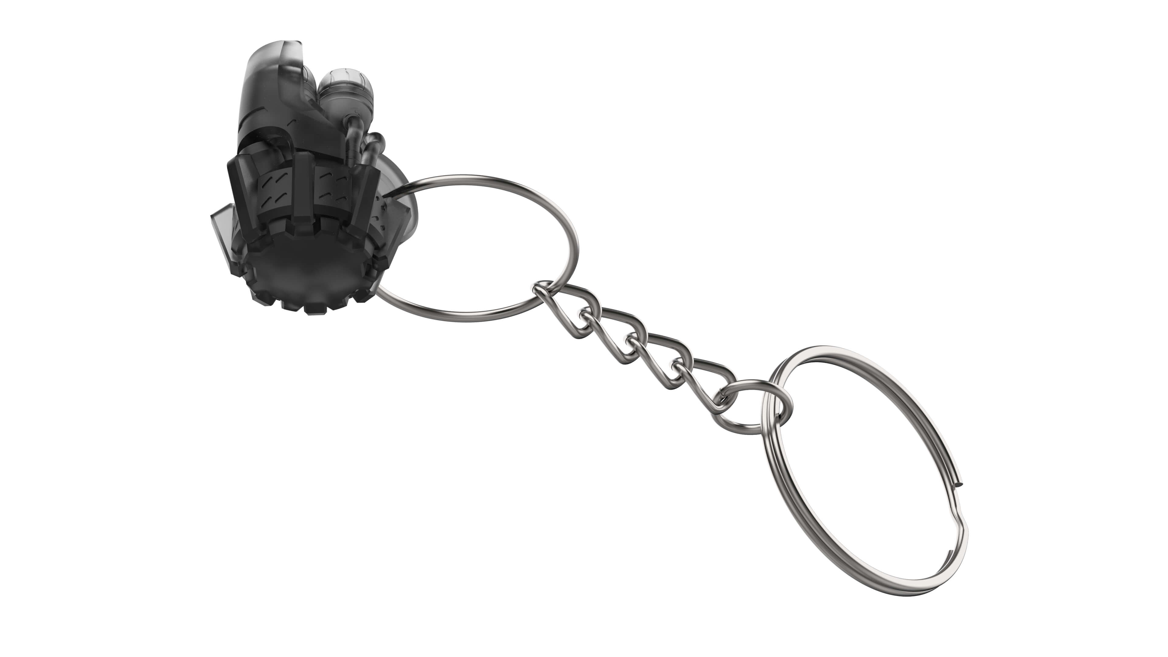 Keychain Overwatch Reinhardt Rocket Hammer - 3D Model by MakerLab