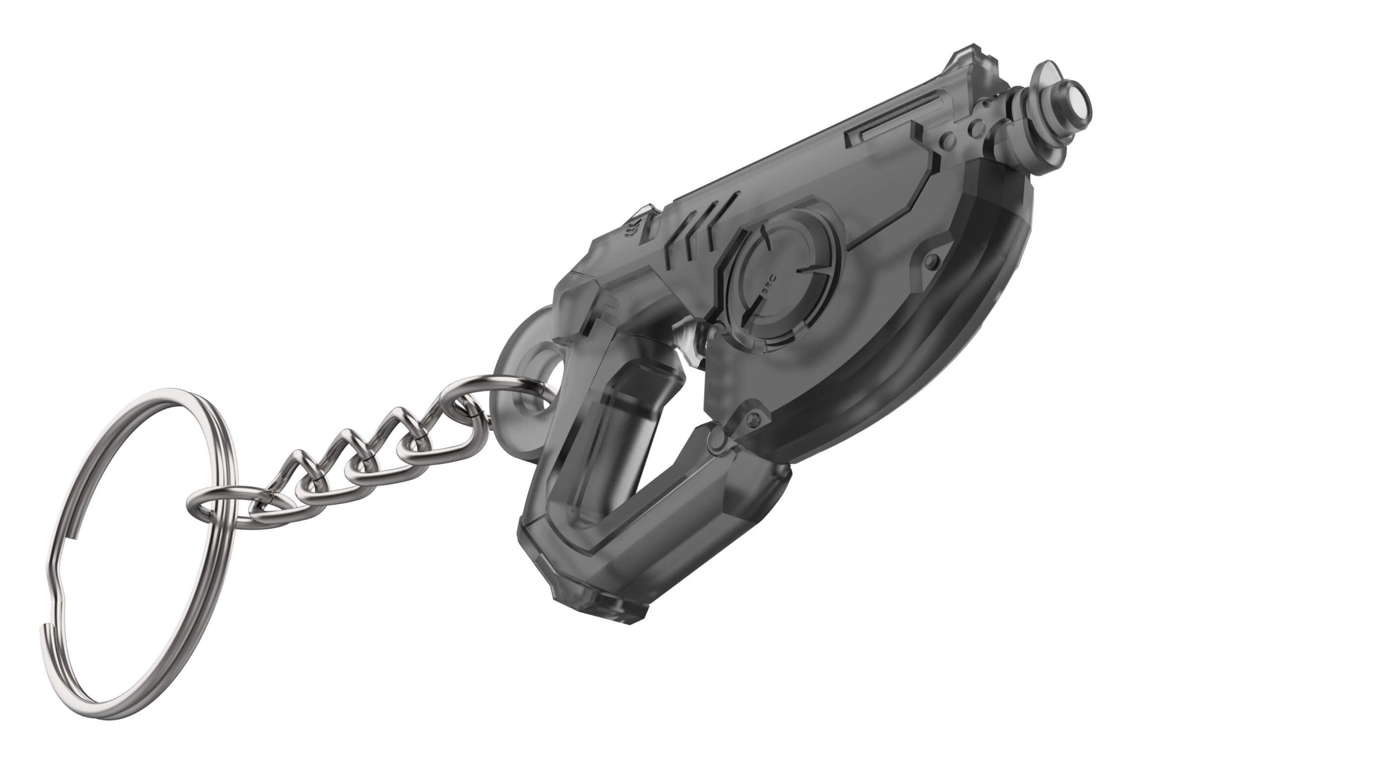 Keychain Overwatch Tracer Blaster - 3D Model by MakerLab