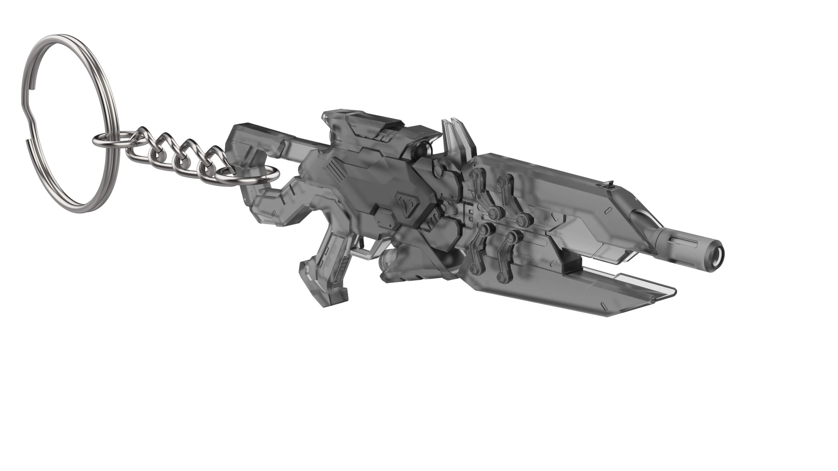 Keychain Overwatch Widowmaker Sniper Rifle Talon Skin - 3D Model by ...