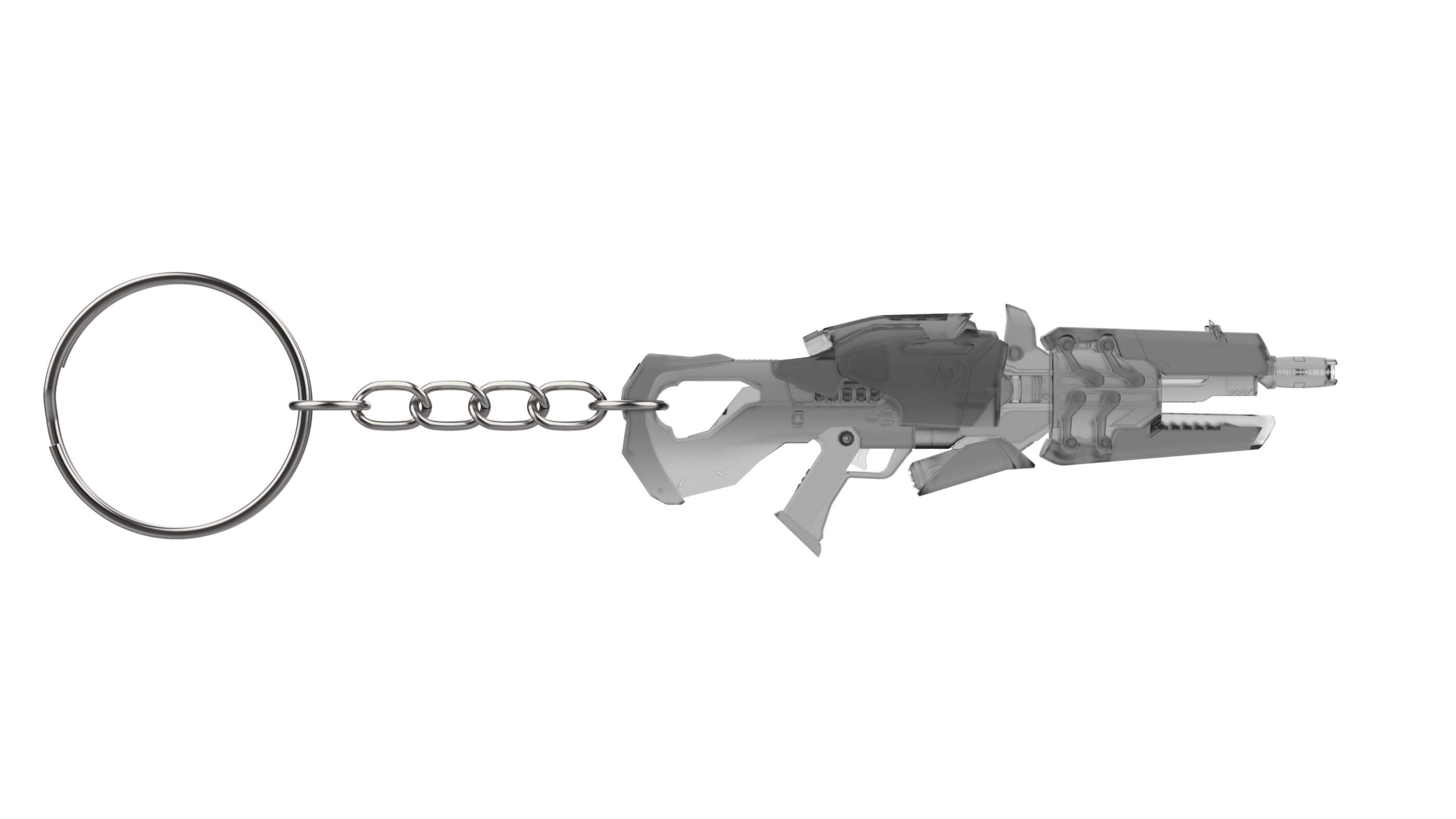 Keychain Overwatch Widowmaker Sniper Rifle Noir Skin - 3D Print Model ...