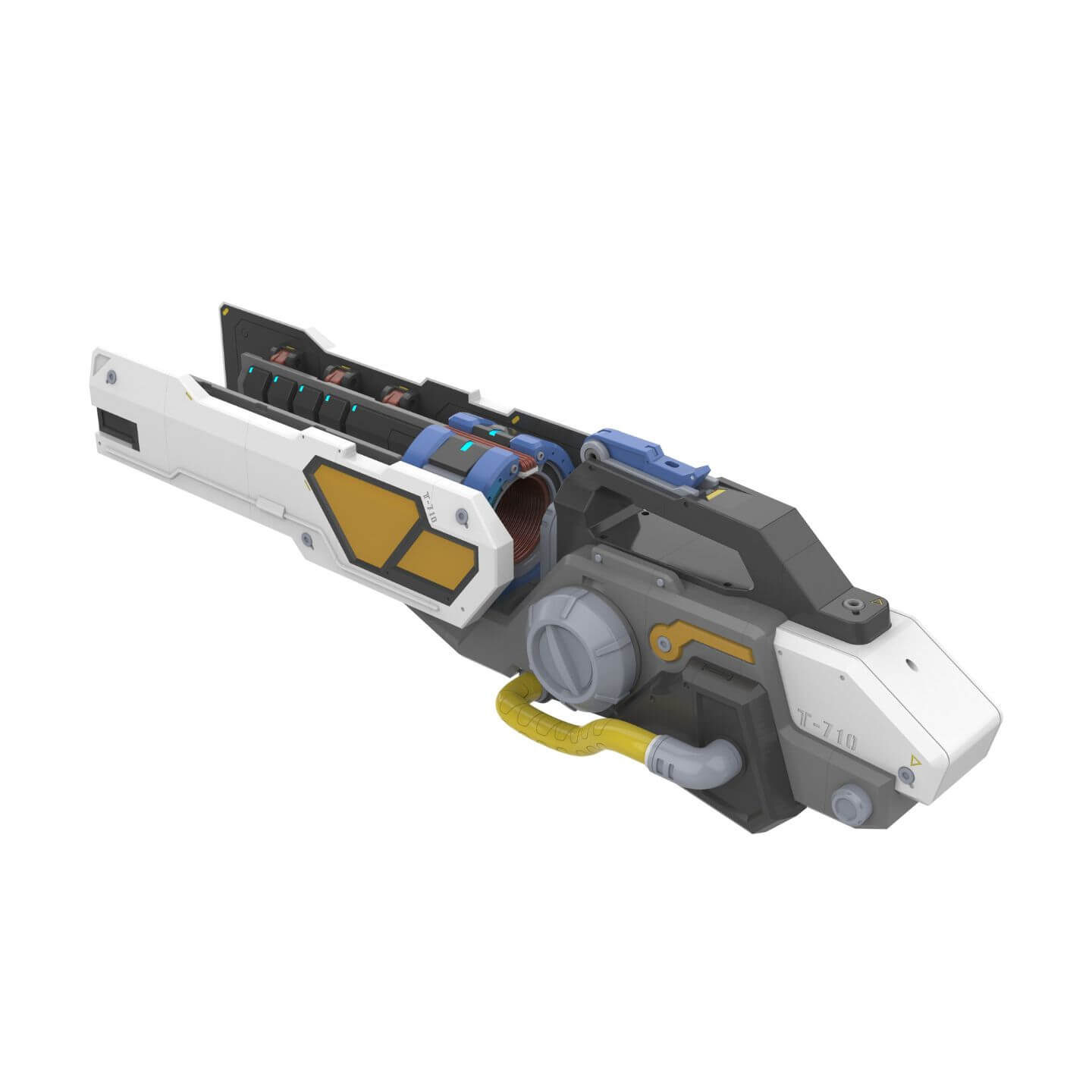 Overwatch Winston Tesla Cannon - 3D Model by MakerLab