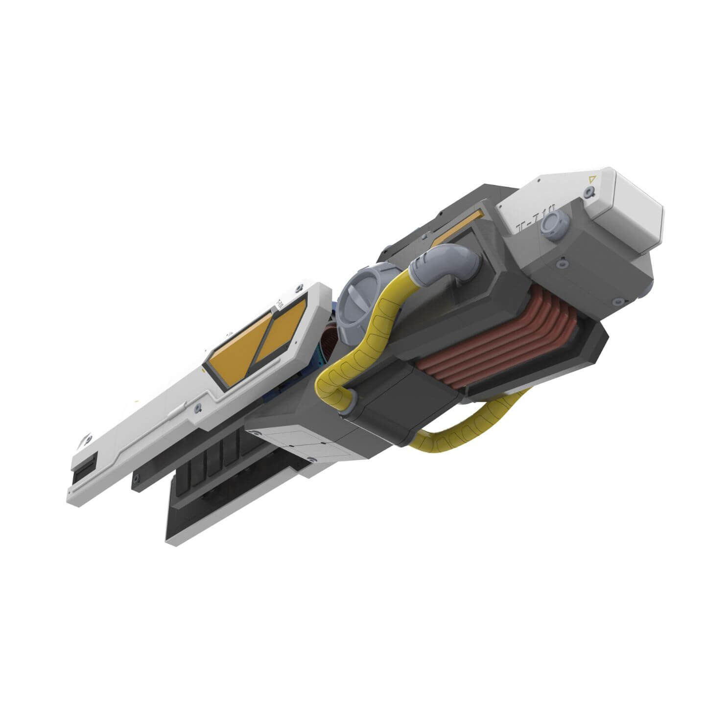 Overwatch Winston Tesla Cannon - 3D Print Model by MakerLab