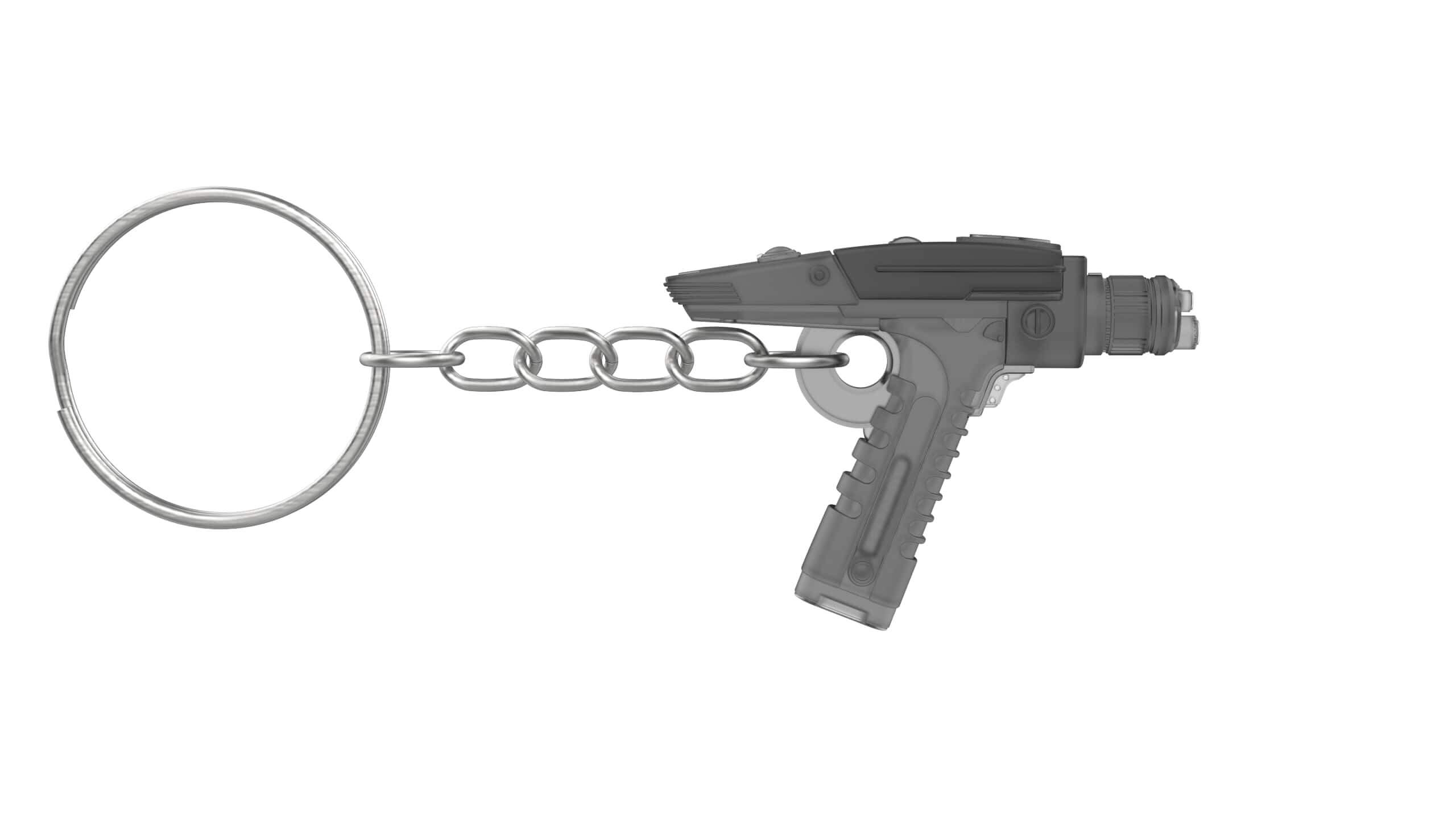 Keychain Phaser Star Trek Discovery - 3D Model by MakerLab