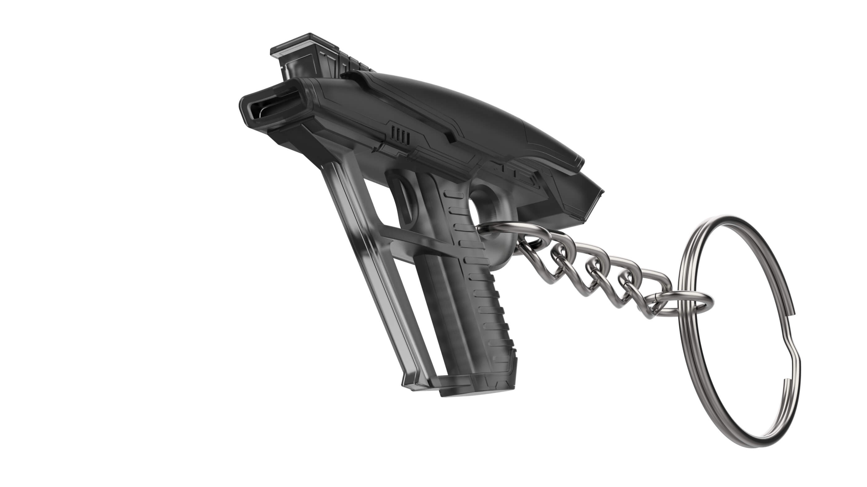 Keychain Picard Phaser Star Trek - 3D Model by MakerLab