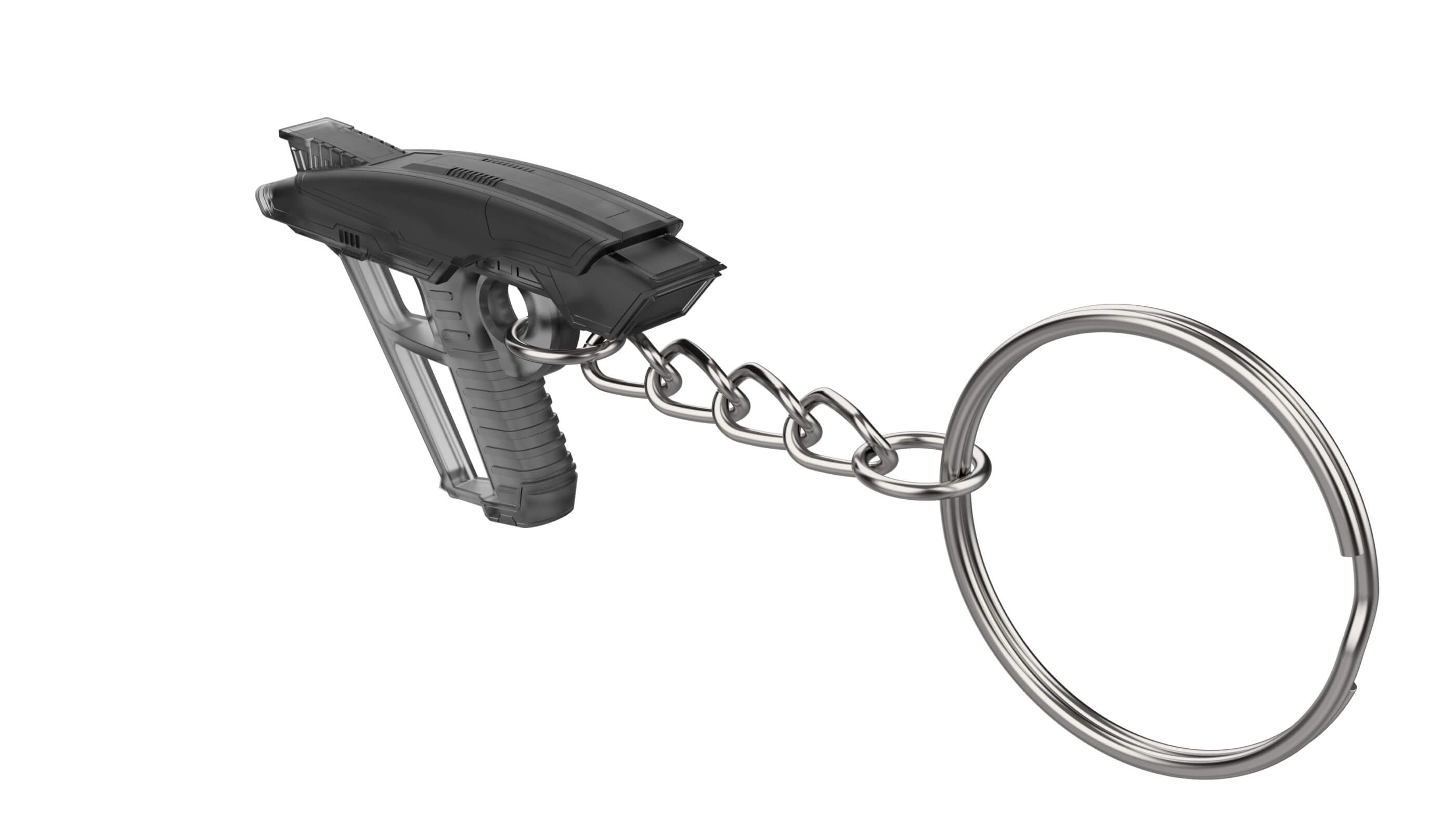 Keychain Picard Phaser Star Trek - 3D Print Model by MakerLab