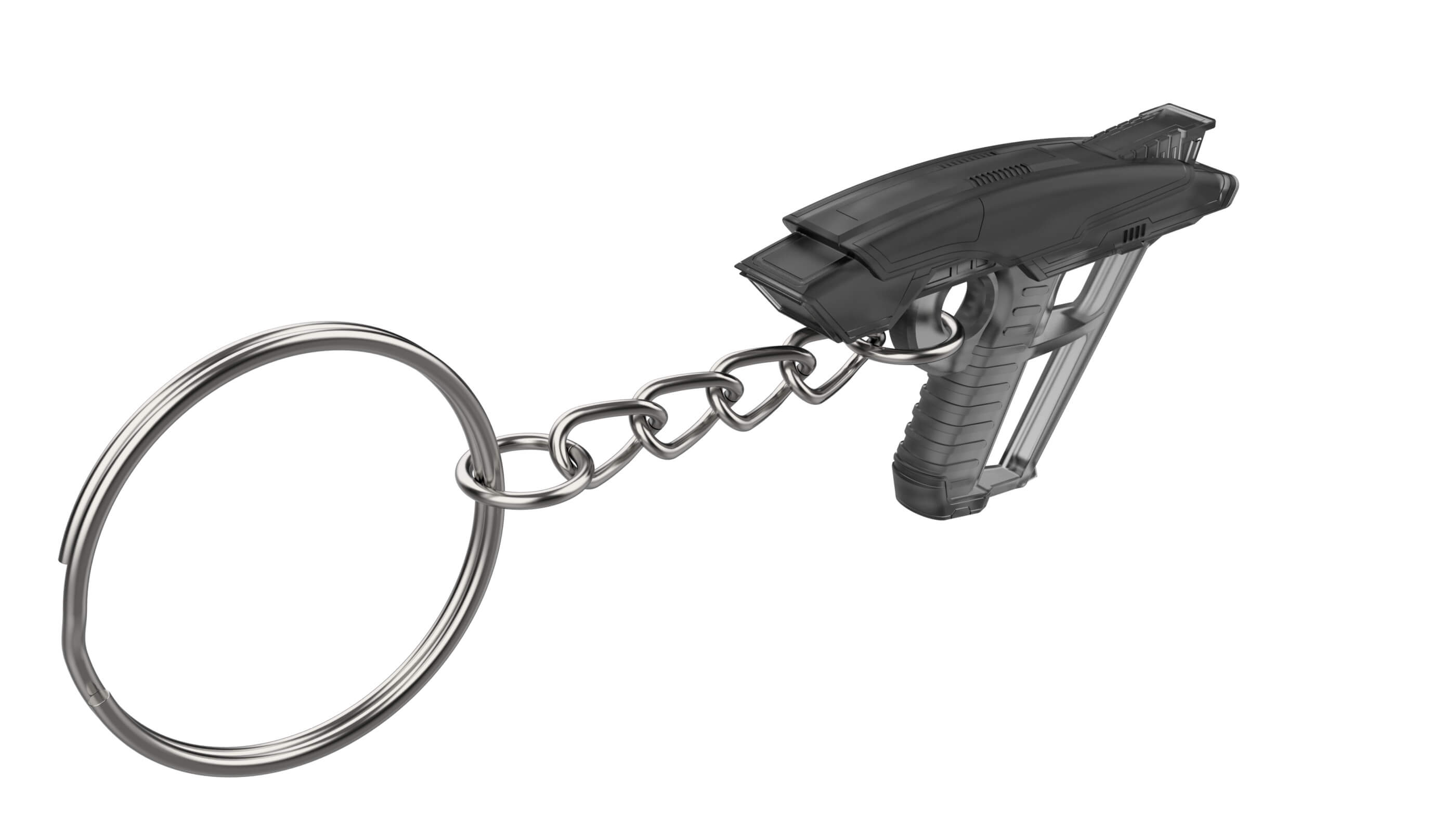Keychain Picard Phaser Star Trek - 3D Model by MakerLab