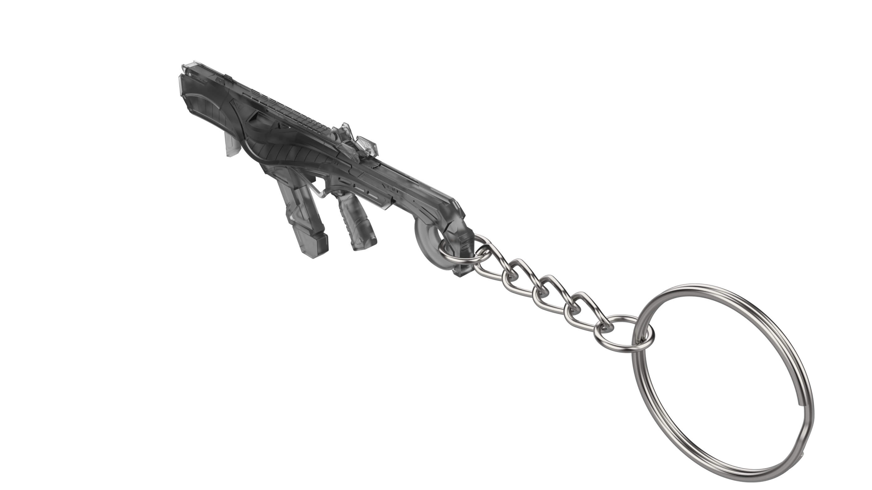 Keychain R-99 Cutting Edge Apex 3D Model by MakerLab
