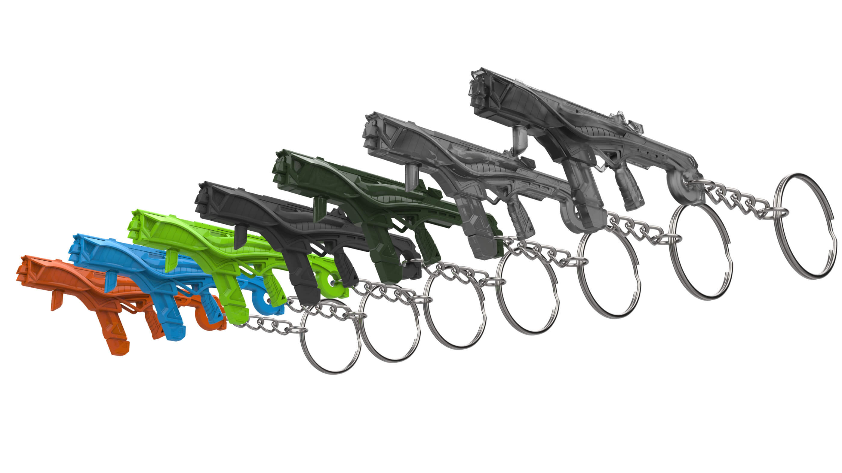 Keychain R-99 Cutting Edge Apex 3D Model by MakerLab