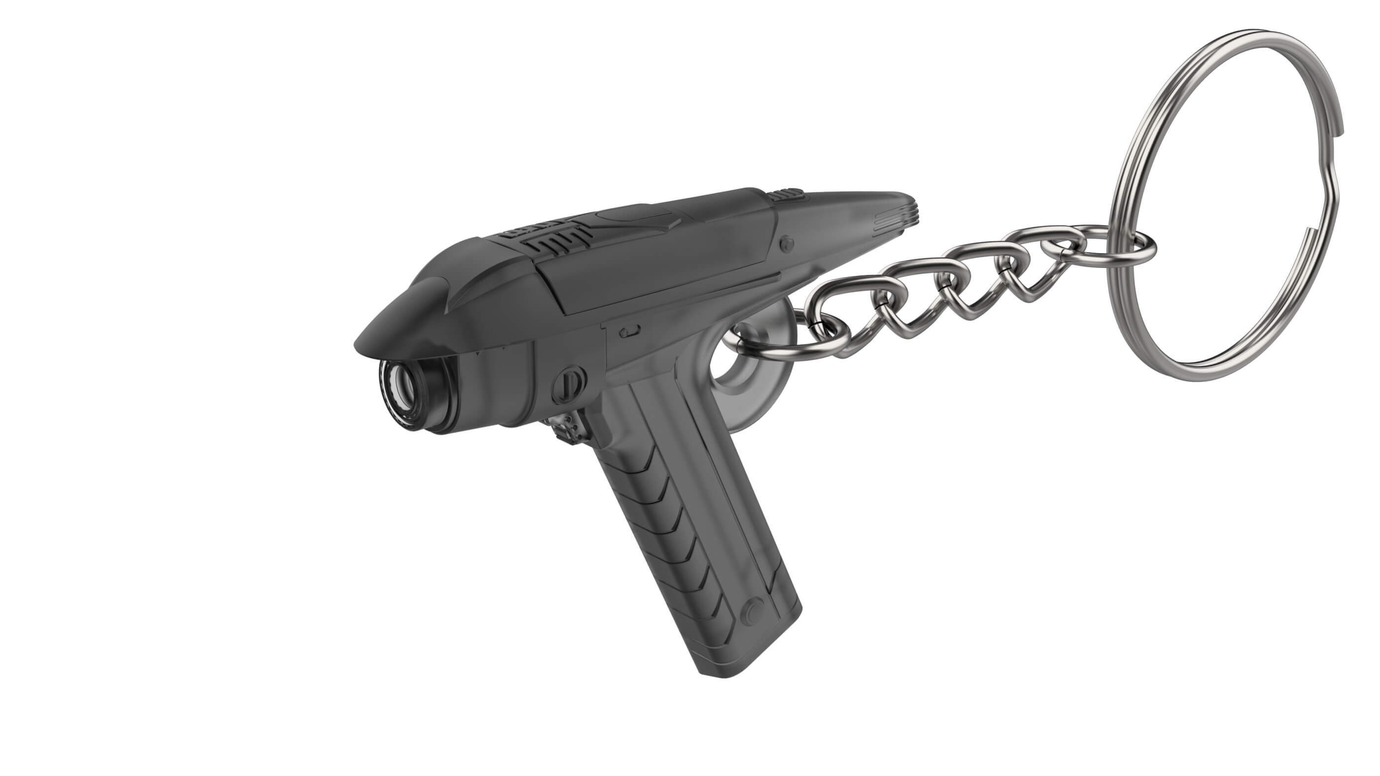 Keychain SEC31 Phaser Star Trek - 3D Model by MakerLab