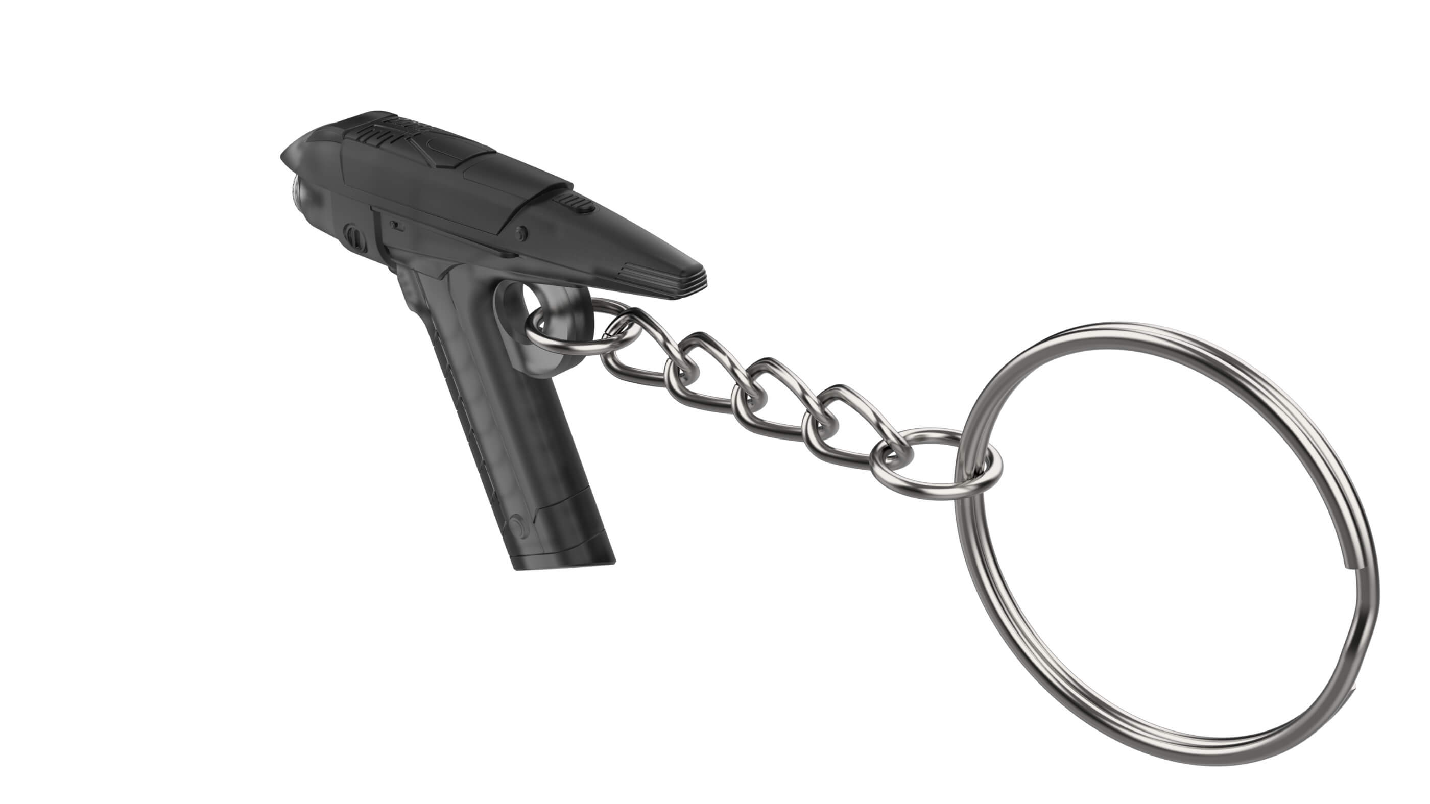 Keychain SEC31 Phaser Star Trek - 3D Model by MakerLab