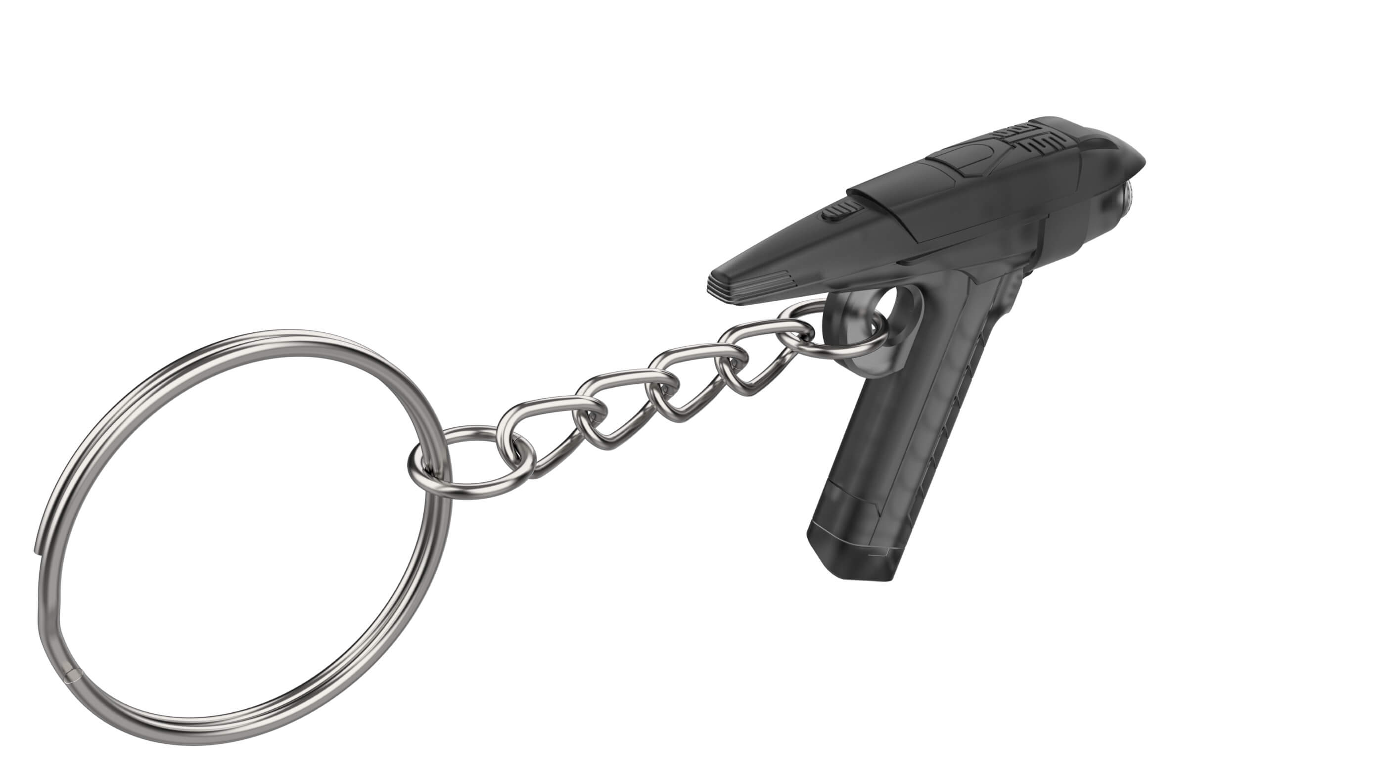Keychain SEC31 Phaser Star Trek - 3D Model by MakerLab