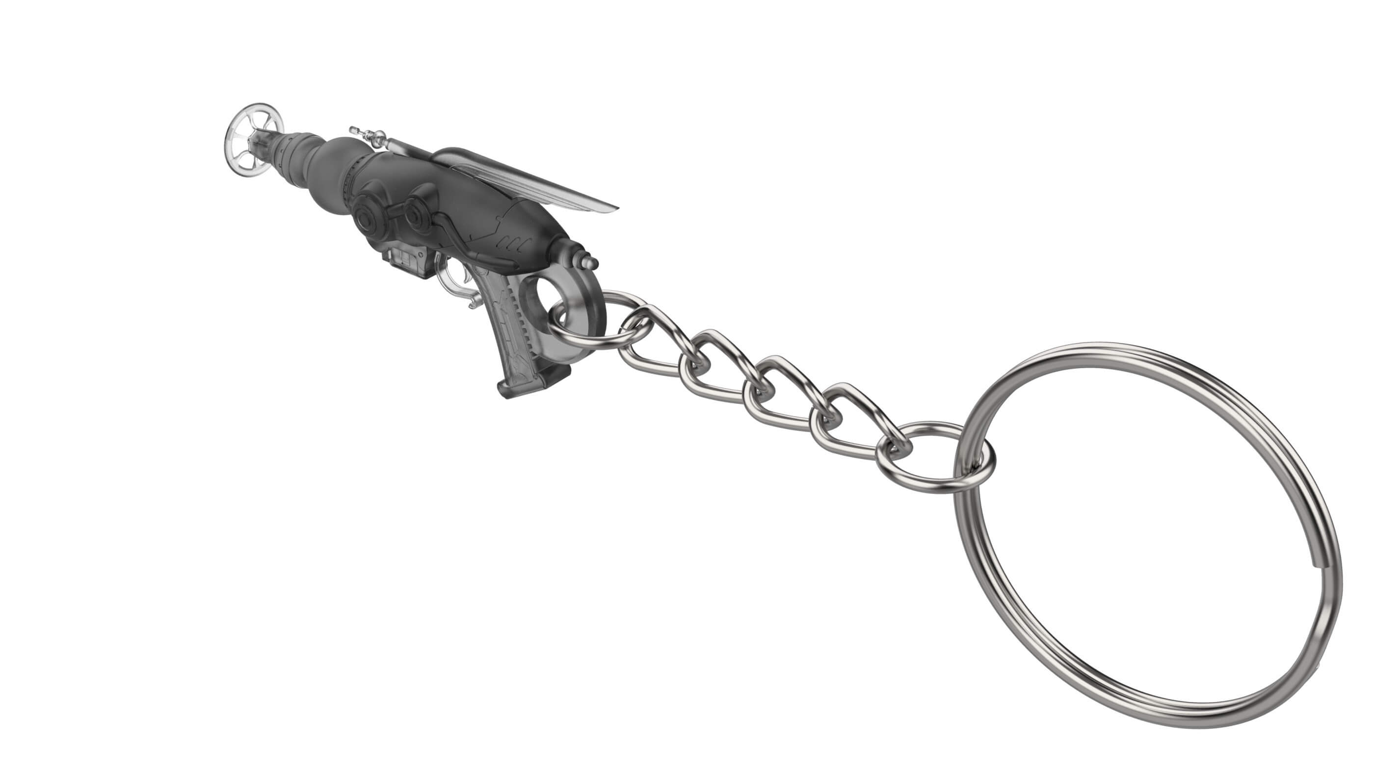 Keychain Shrink Ray Blaster Outer Worlds - 3D Model by MakerLab