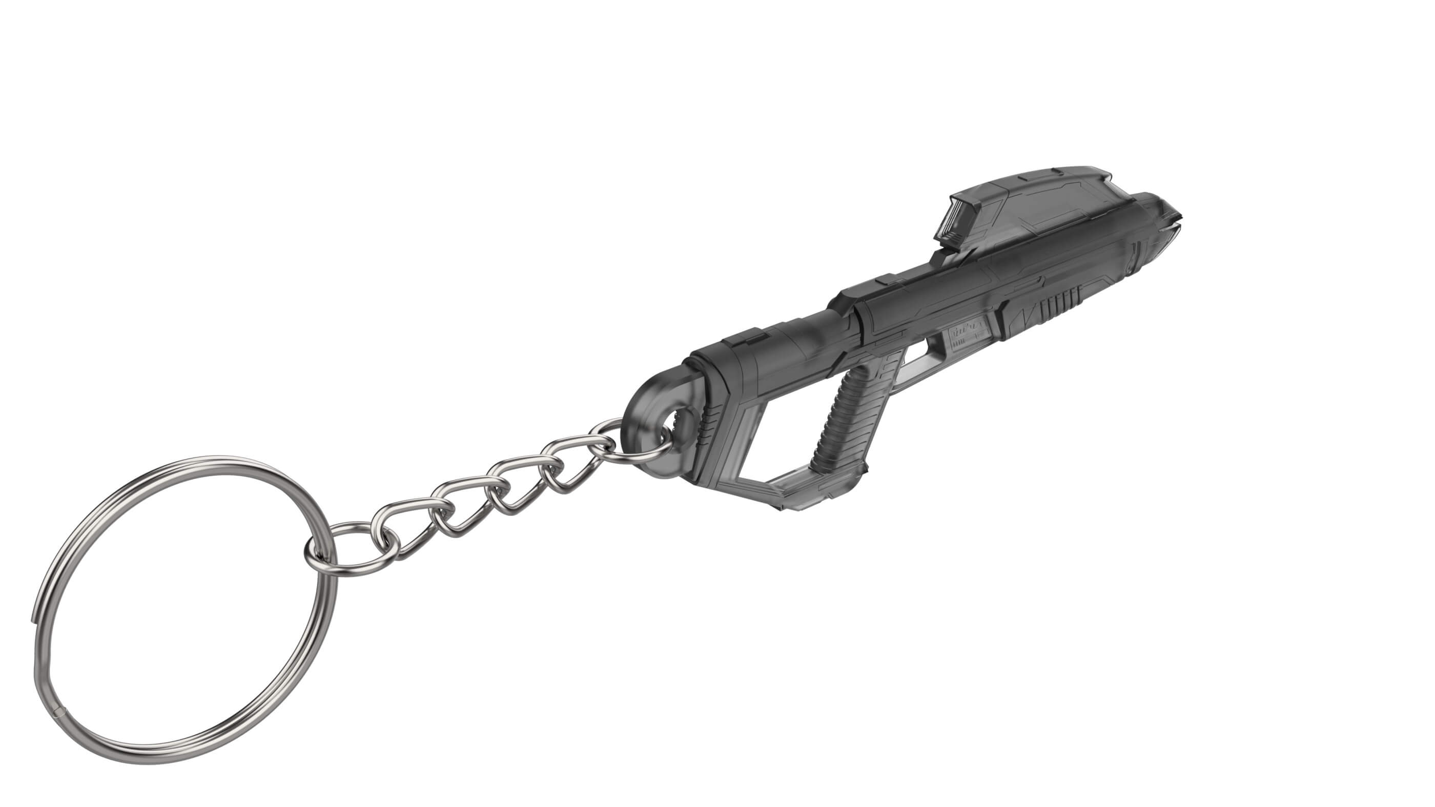 Keychain Starfleet Phaser Rifle Star Trek Picard - 3D Print Model by ...
