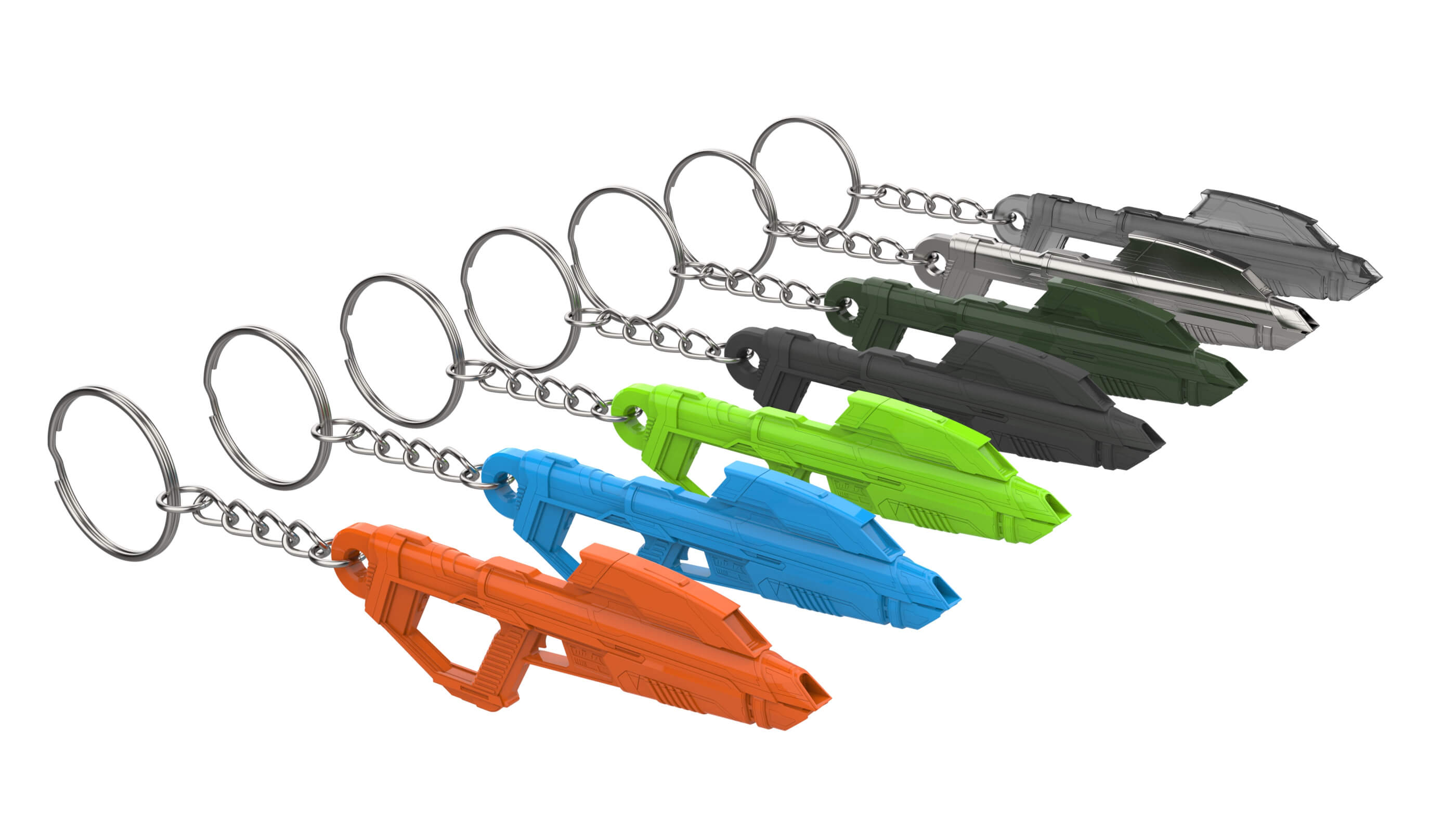 Keychain Starfleet Phaser Rifle Star Trek Picard - 3D Print Model by ...