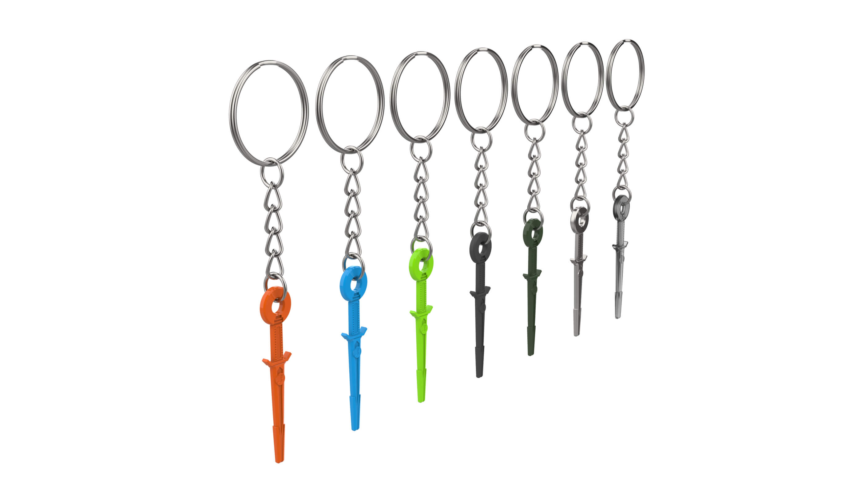 Keychain Terran Empire Dagger Star Trek Discovery - 3D Model by MakerLab