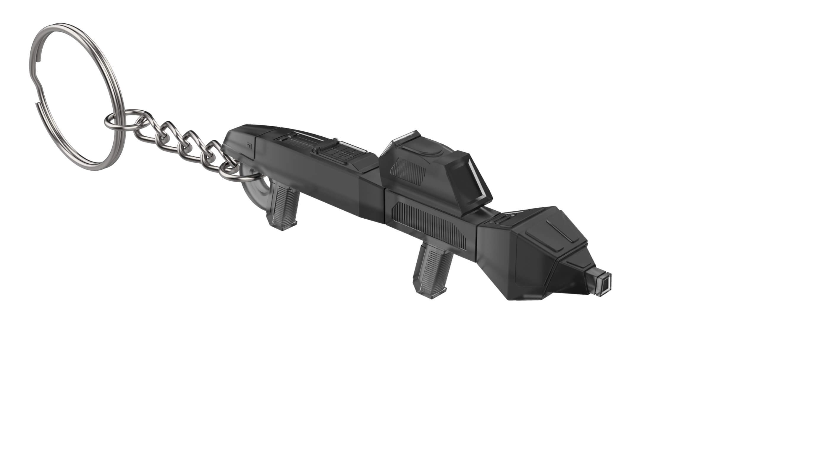 Keychain The Next Generation Type 3 Phaser Rifle Star Trek - 3D Model ...