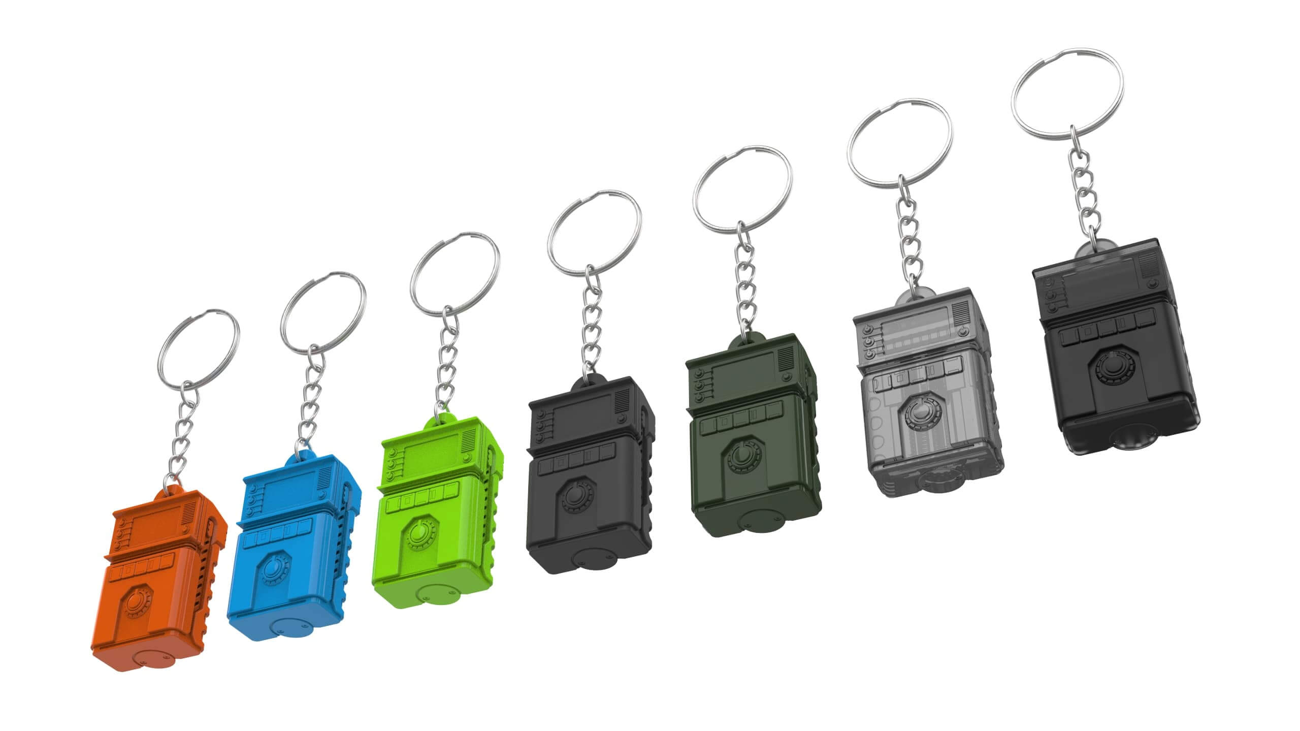 Keychain Tricoder Star Trek Discovery - 3D Model by MakerLab