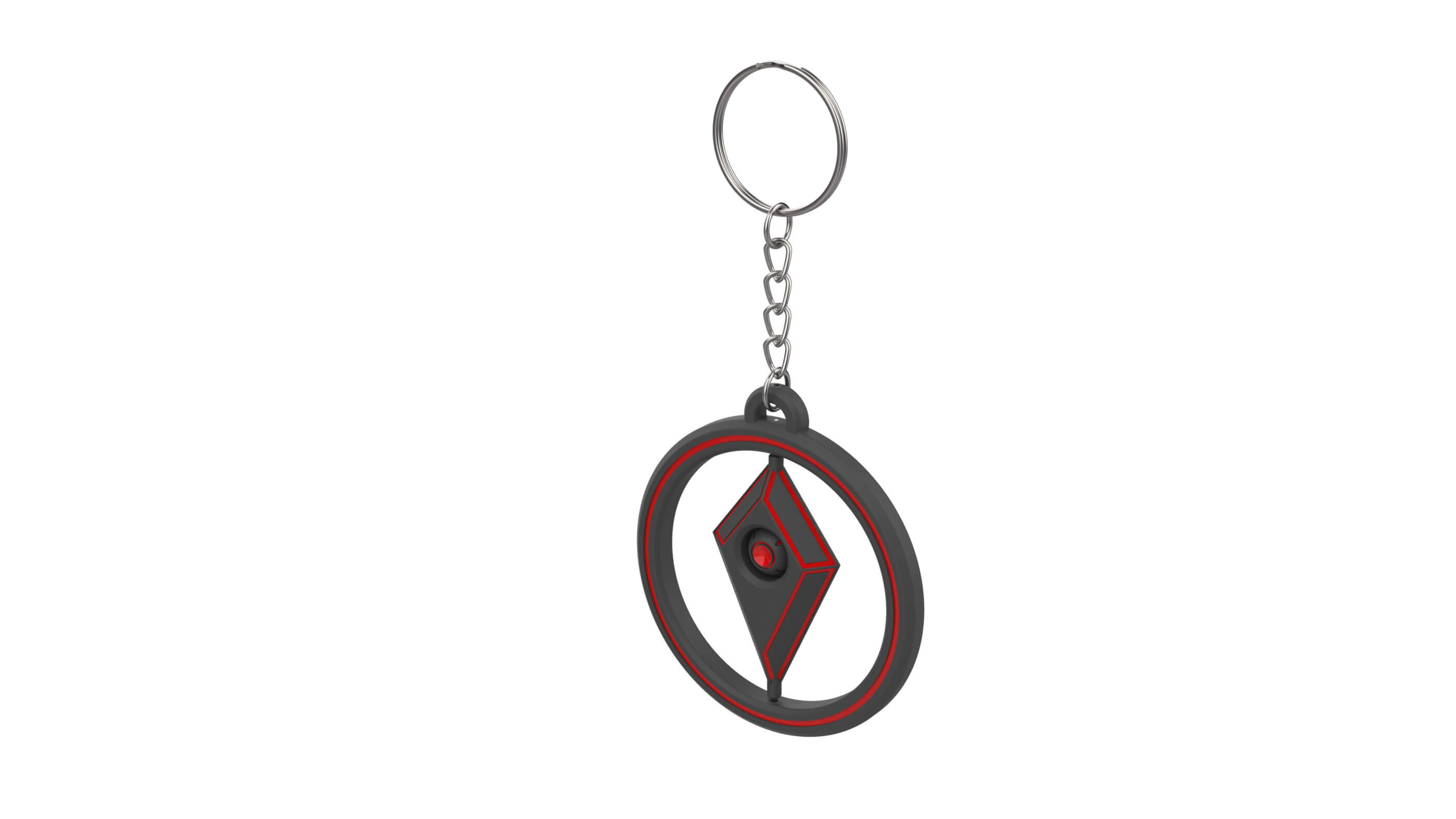 Keychain Trinket No Man's Skye - 3D Model by MakerLab