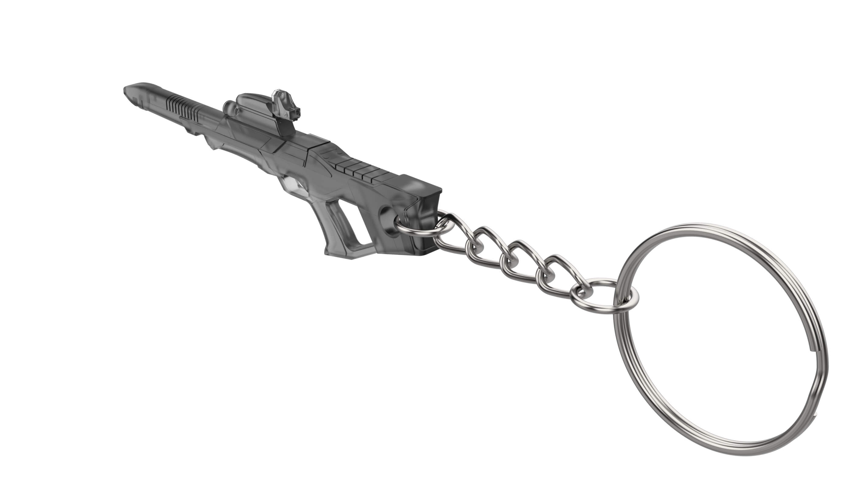 Keychain Type 3 Nemesis Phaser Rifle Star Trek First Conta - 3D Model ...