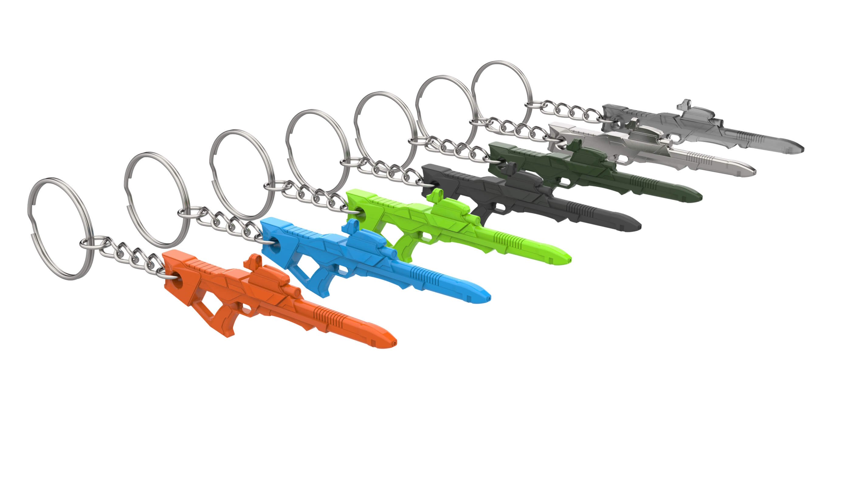 Keychain Type 3 Nemesis Phaser Rifle Star Trek First Conta - 3D Model ...