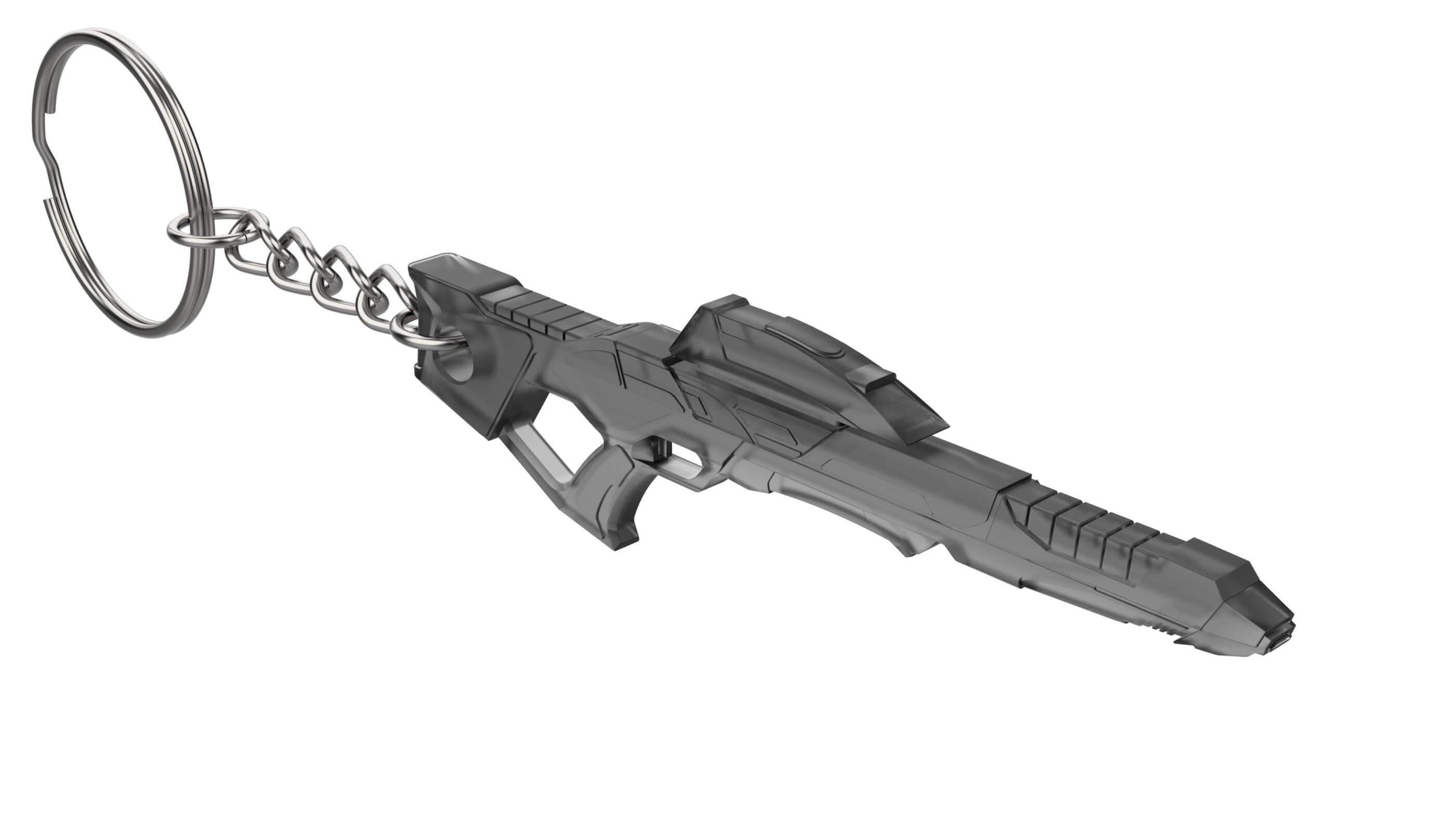 Keychain Type 3A Phaser Rifle Star Trek First Contact - 3D Model by ...