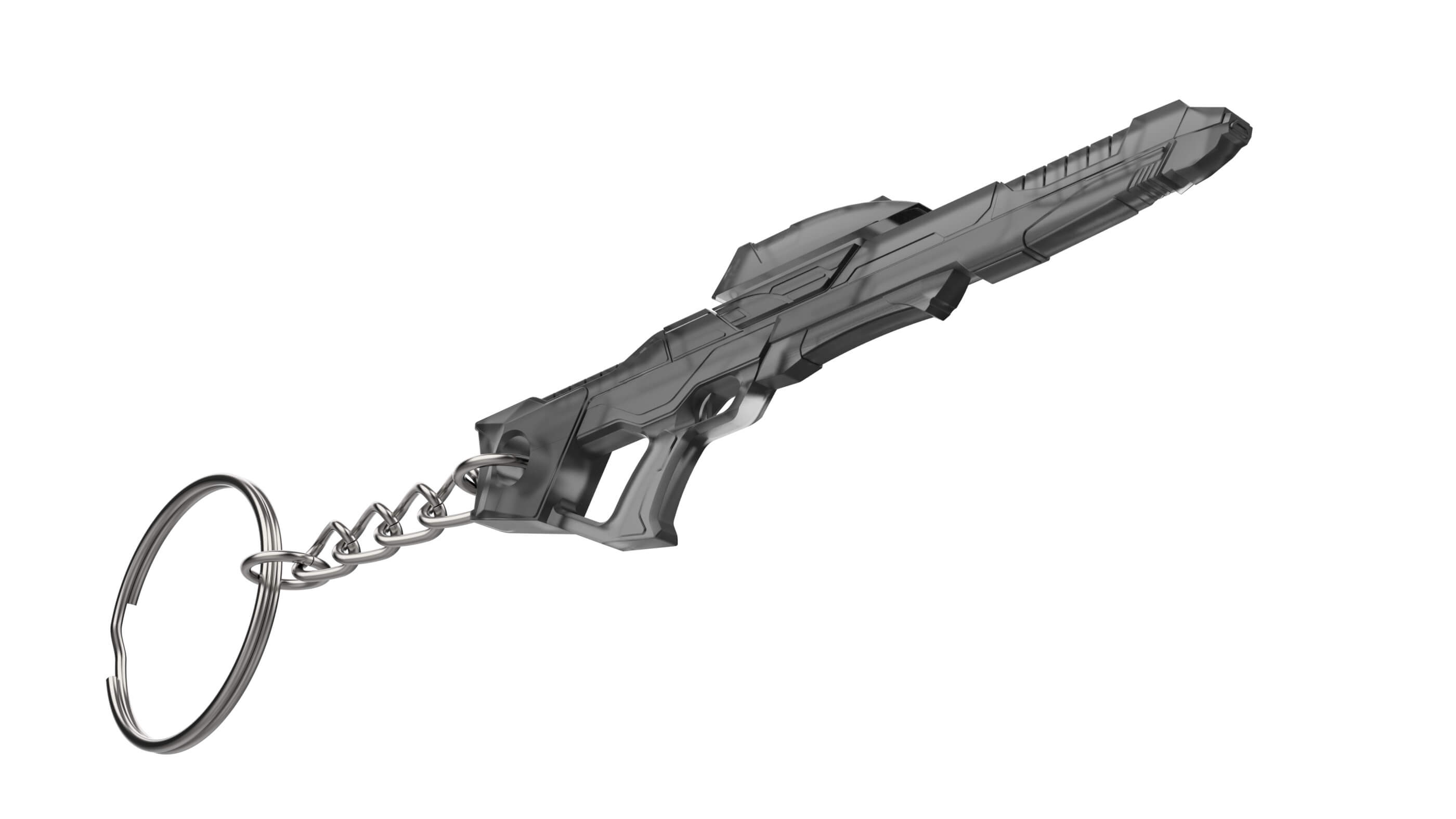 Keychain Type 3A Phaser Rifle Star Trek First Contact - 3D Model by ...
